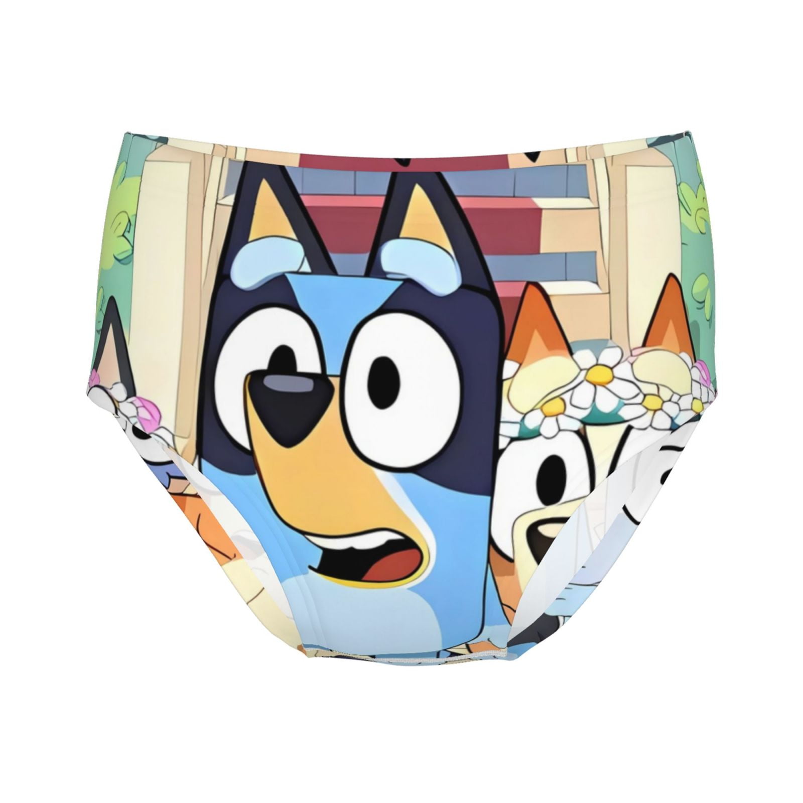 Defioc Bluey Pattern Girls Underwear,Stretch Cotton Panties for Girls ...