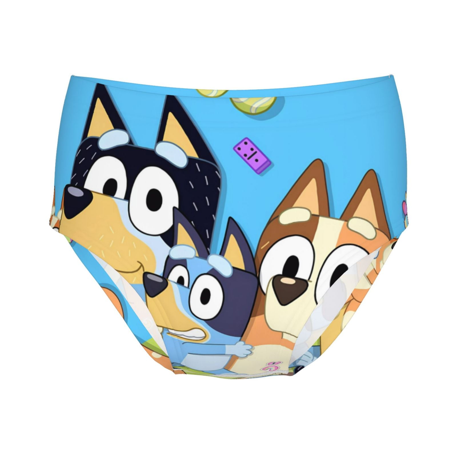 Defioc Bluey Pattern Girls Underwear,Stretch Cotton Panties for Girls ...