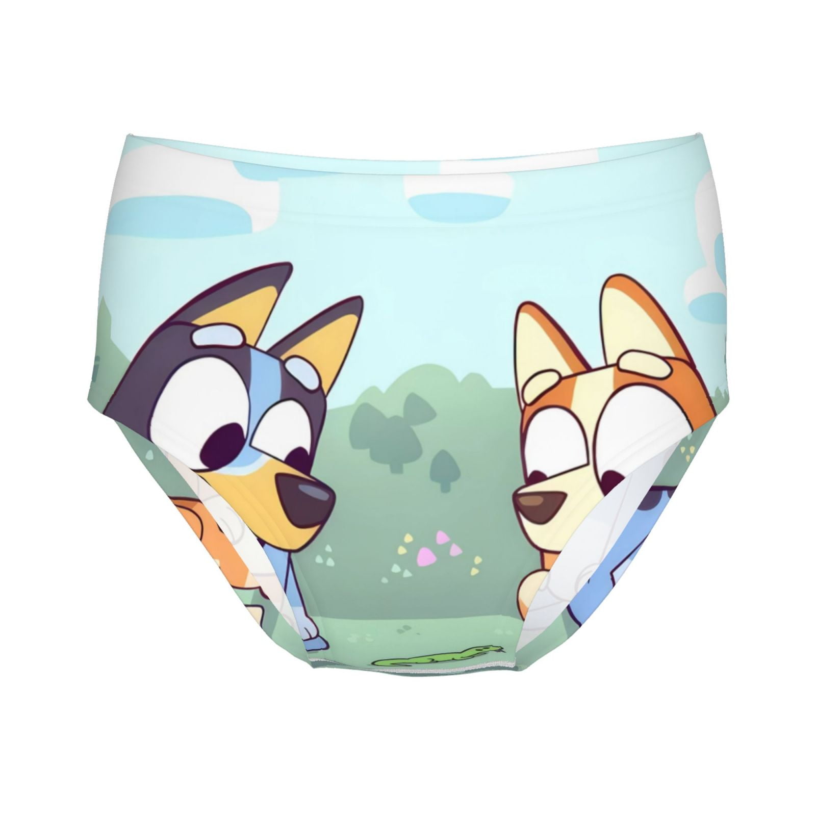 Defioc Bluey Pattern Girls Underwear,Stretch Cotton Panties for Girls ...