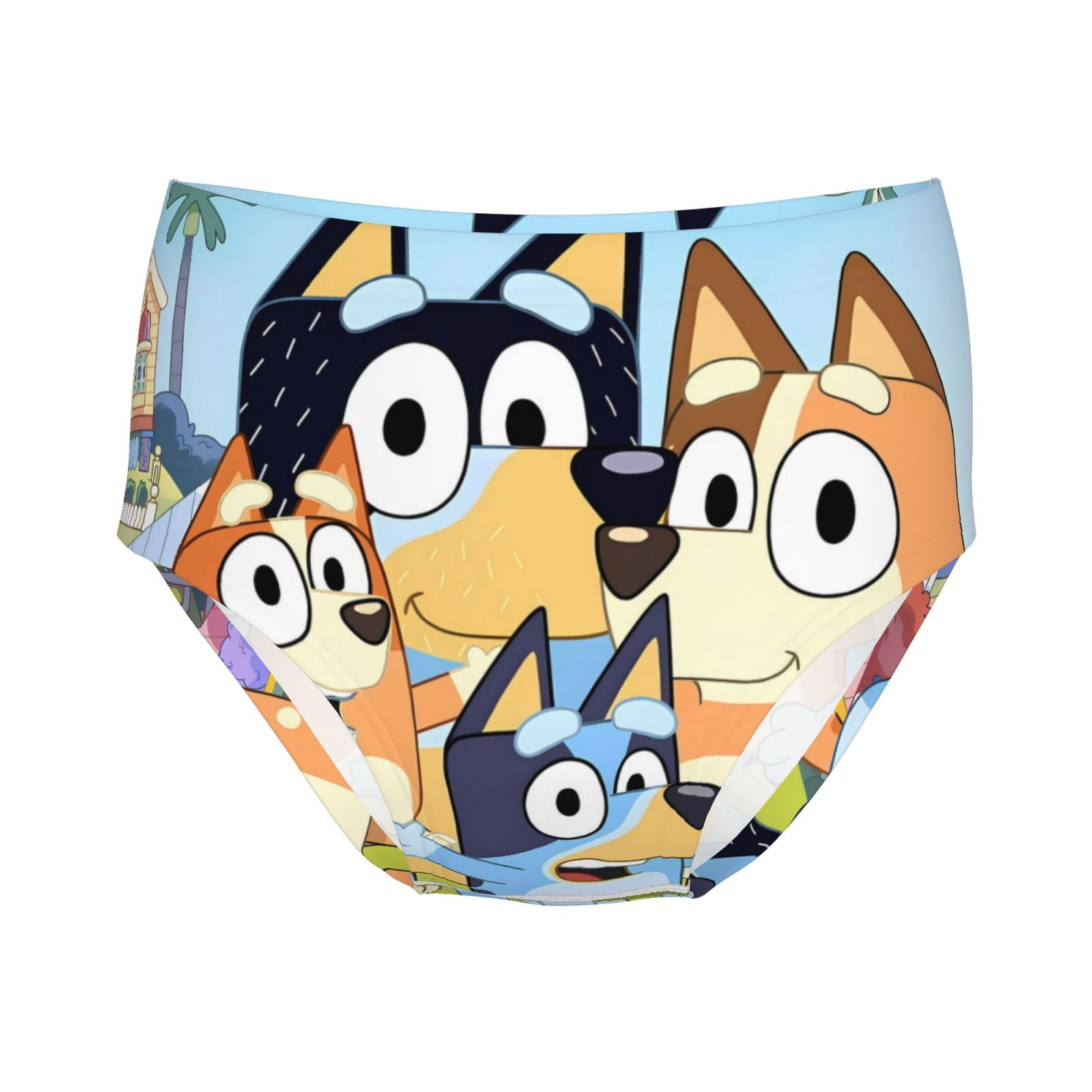 Defioc Bluey Pattern Girls Underwear,Stretch Cotton Panties for Girls ...