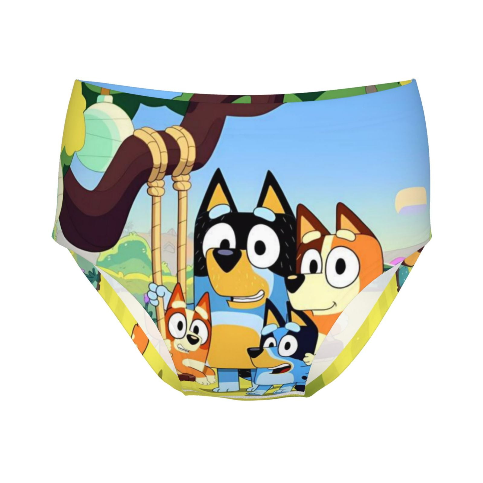 Defioc Bluey Pattern Girls Underwear,Stretch Cotton Panties for Girls ...