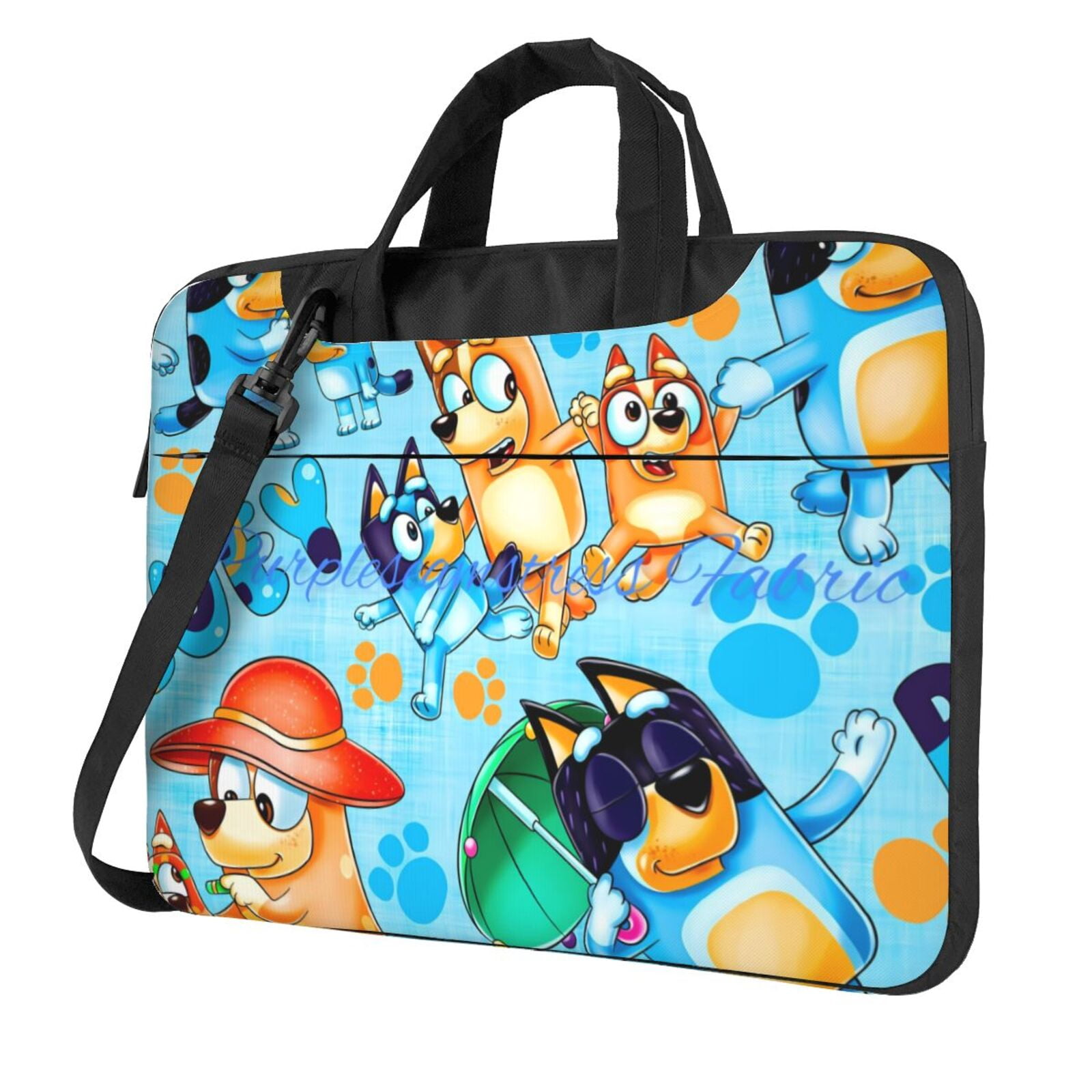 Defioc Bluey Pattern Laptop Sleeve Case, Laptop Cover Briefcase ...