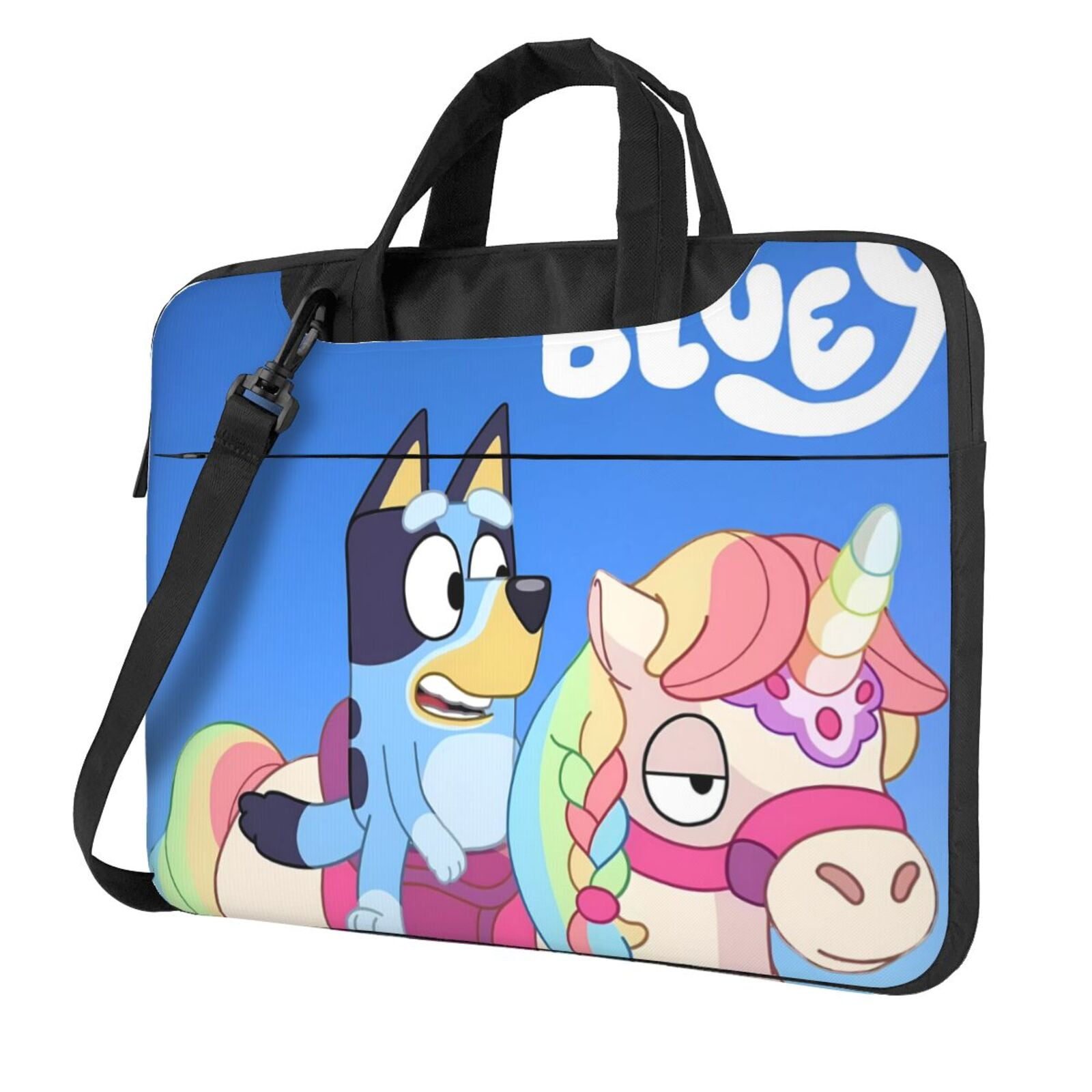 Defioc Bluey Pattern Laptop Sleeve Case, Laptop Cover Briefcase ...
