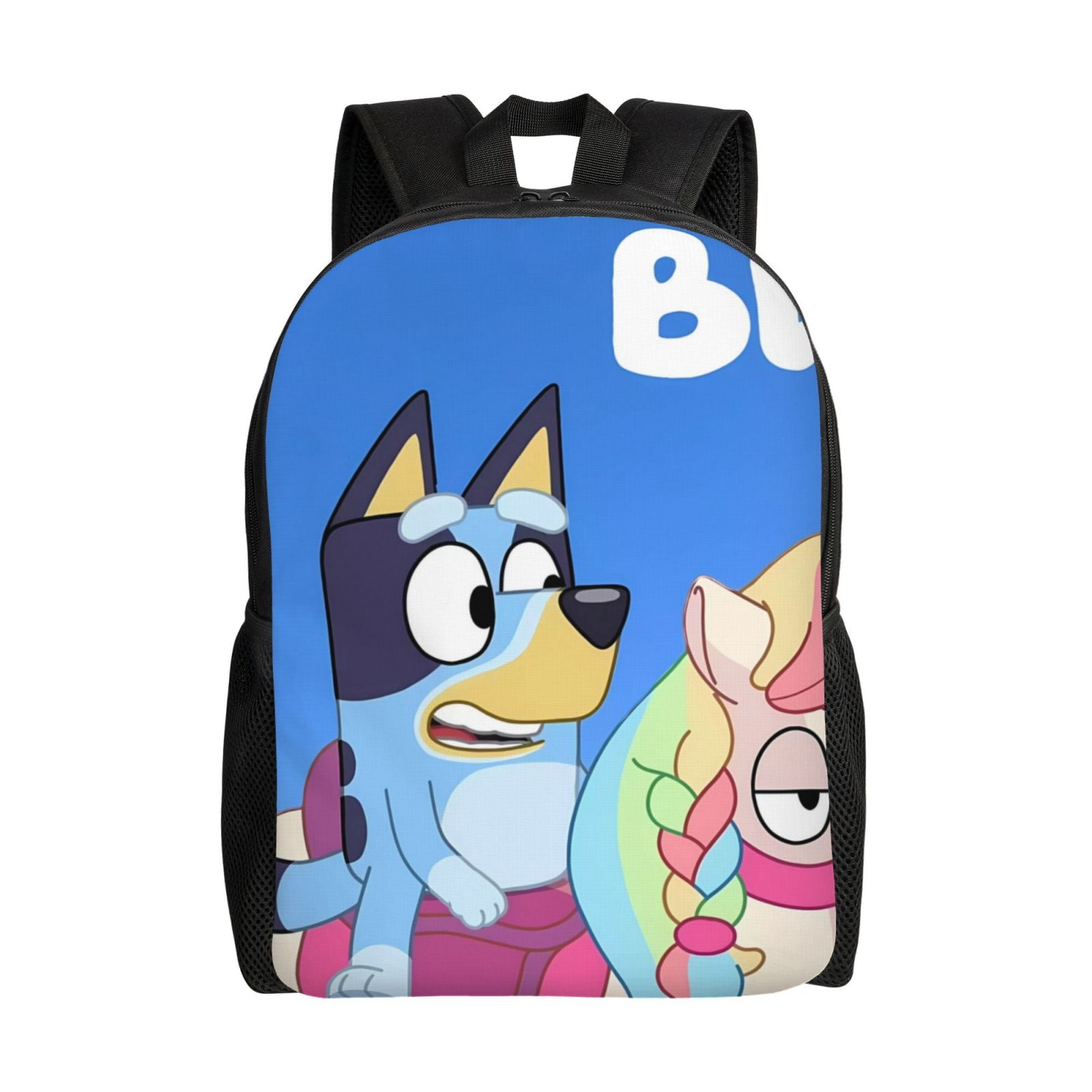 Defioc Bluey Print Backpack -Travel,or Work Bookbag Daypacks with 15 ...