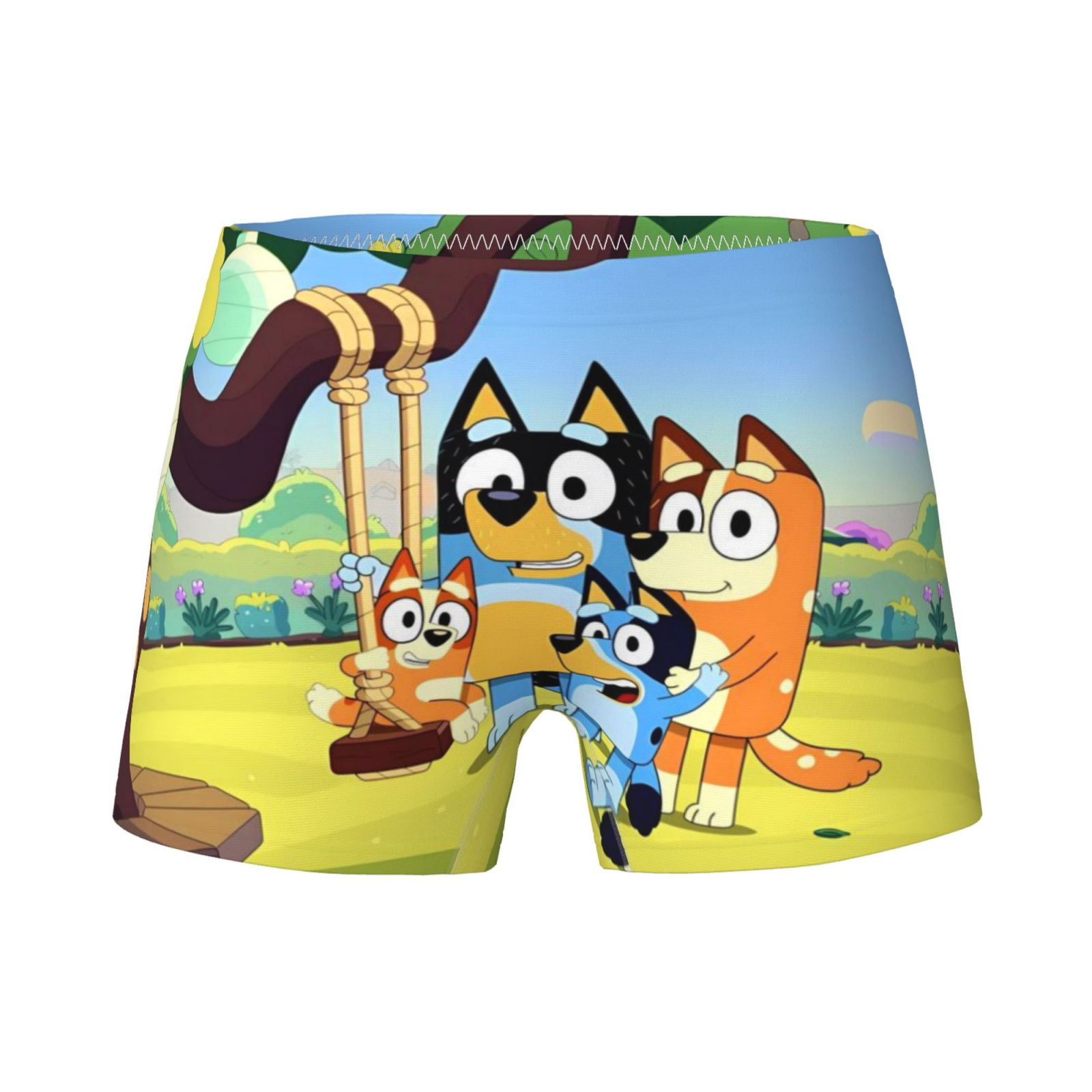 Defioc Bluey Print Girls Cotton Underwear,Boxer Briefs Underwear for ...