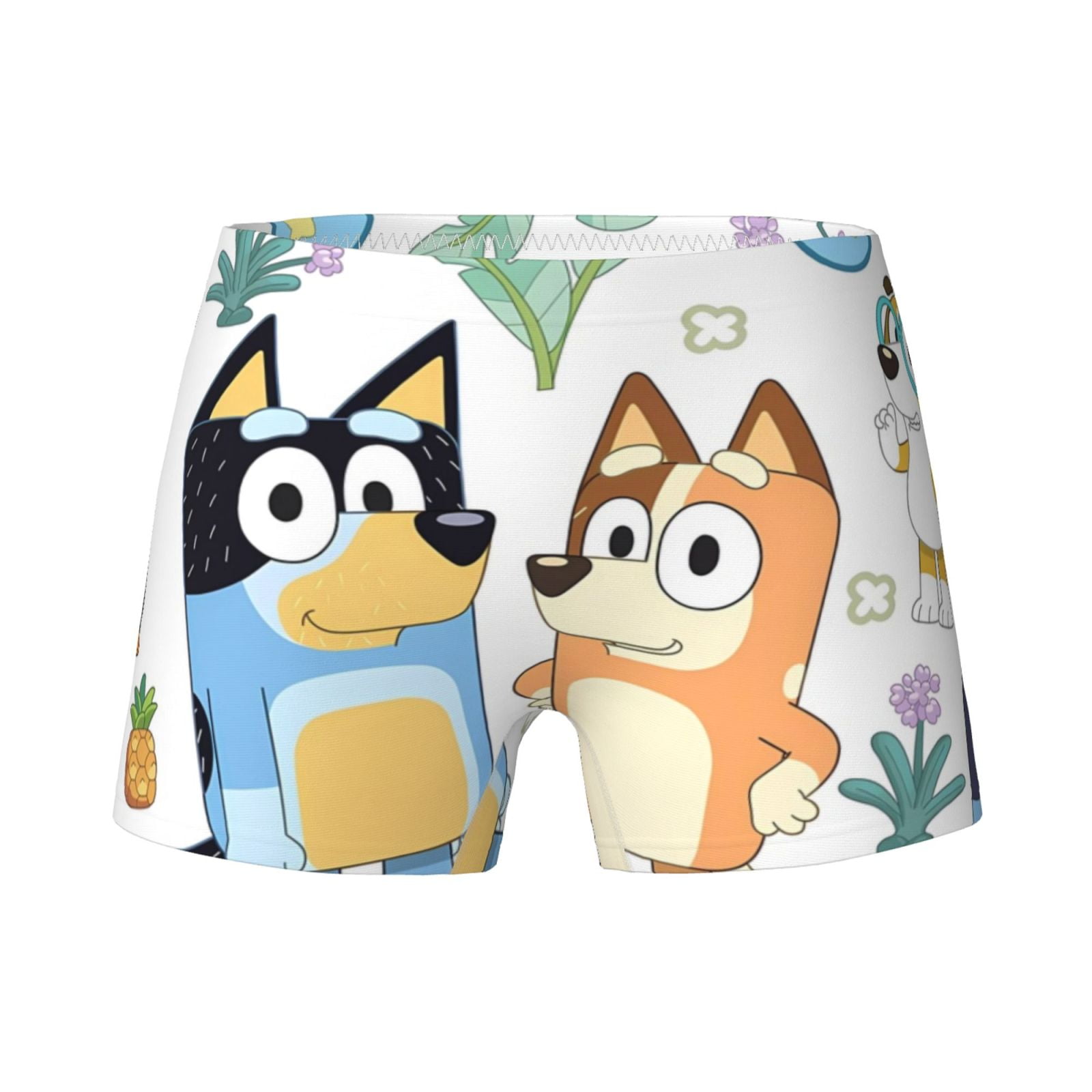 Defioc Bluey Print Girls Cotton Underwear,Boxer Briefs Underwear for ...