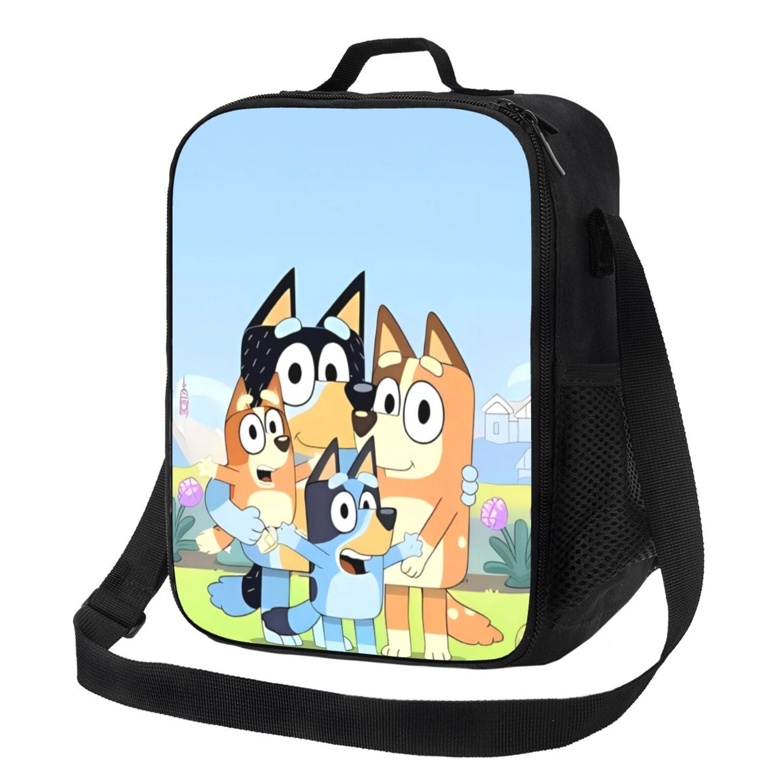 Defioc Bluey Print Lunch Box for Men & Women, Insulated Lunch Bag ...