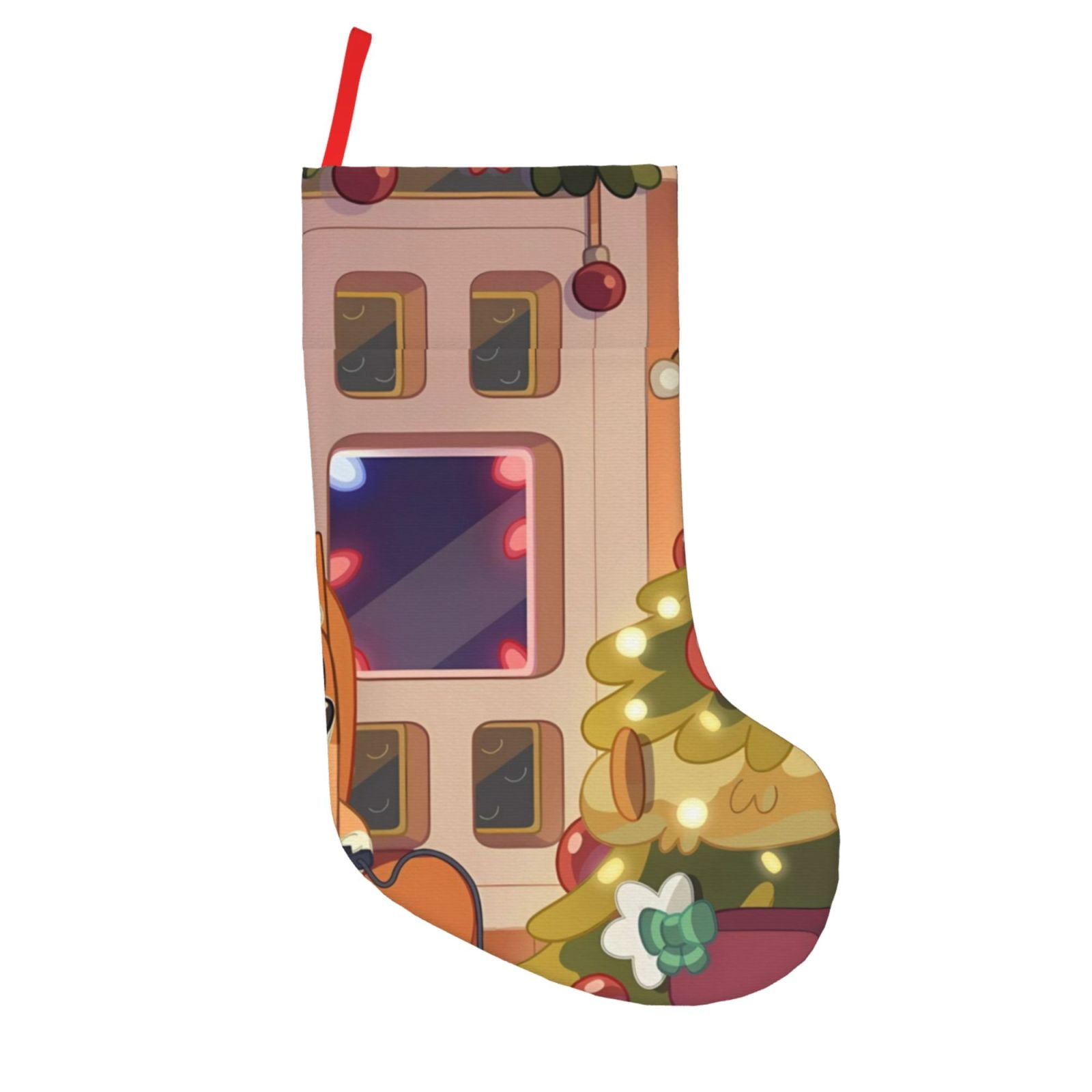 Defioc Bluey for Christmas Stockings 18" Personalized Holiday Stocking ...