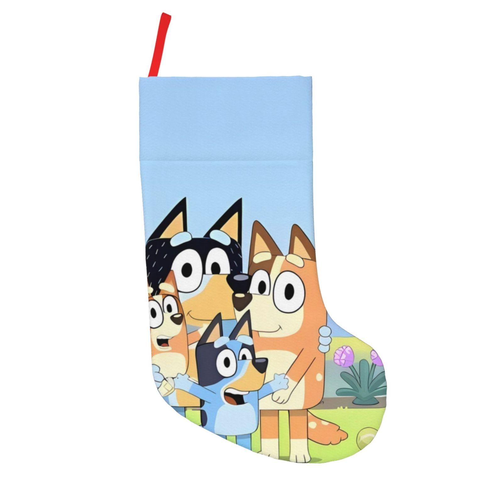 Defioc Bluey for Christmas Stockings 18" Personalized Holiday Stocking ...