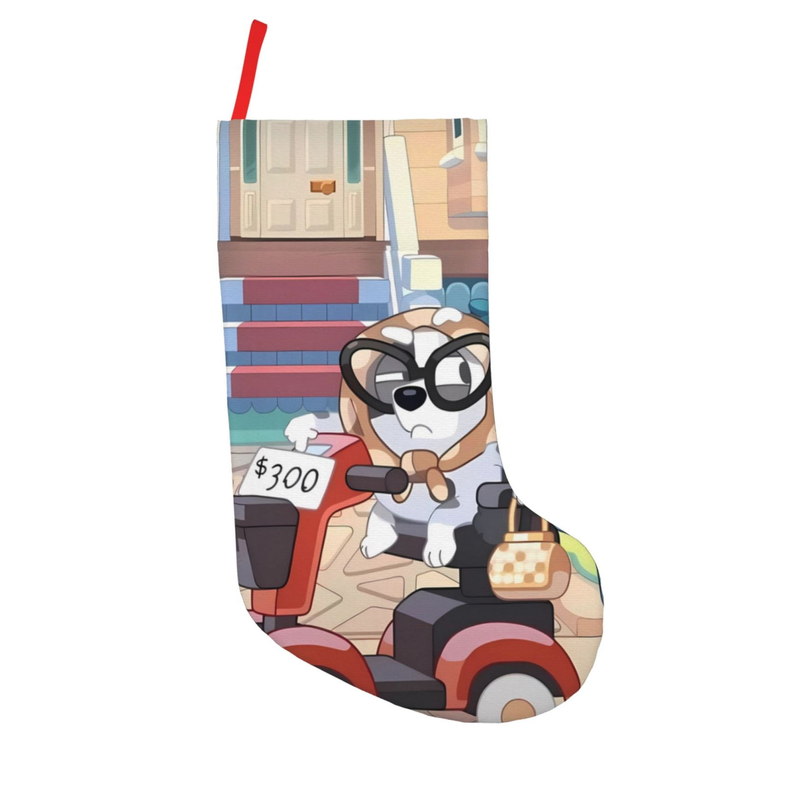 Defioc Bluey for Christmas Stockings 18" Personalized Holiday Stocking ...