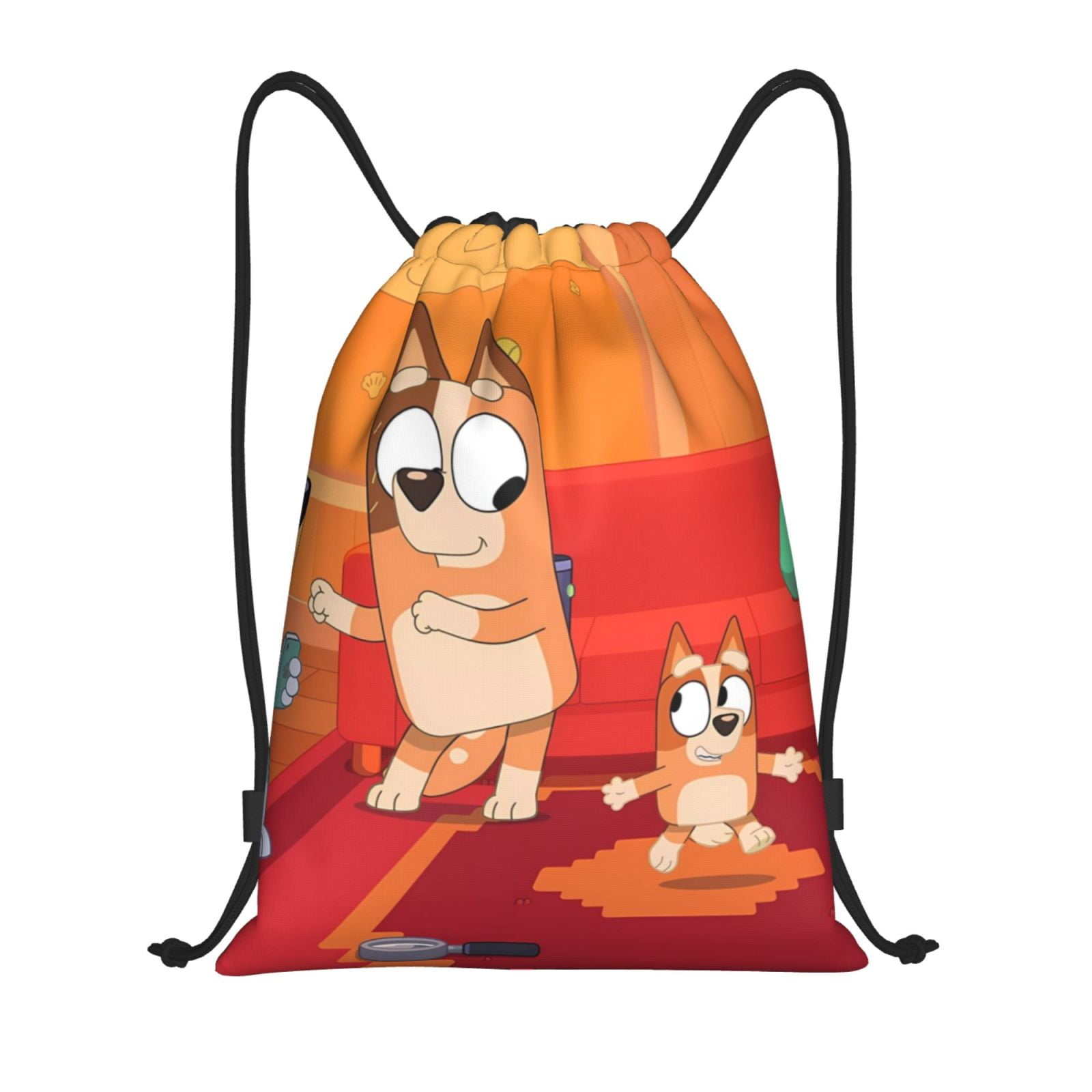 Defioc Bluey for Drawstring Backpack Sports Gym Bag for Women Men ...