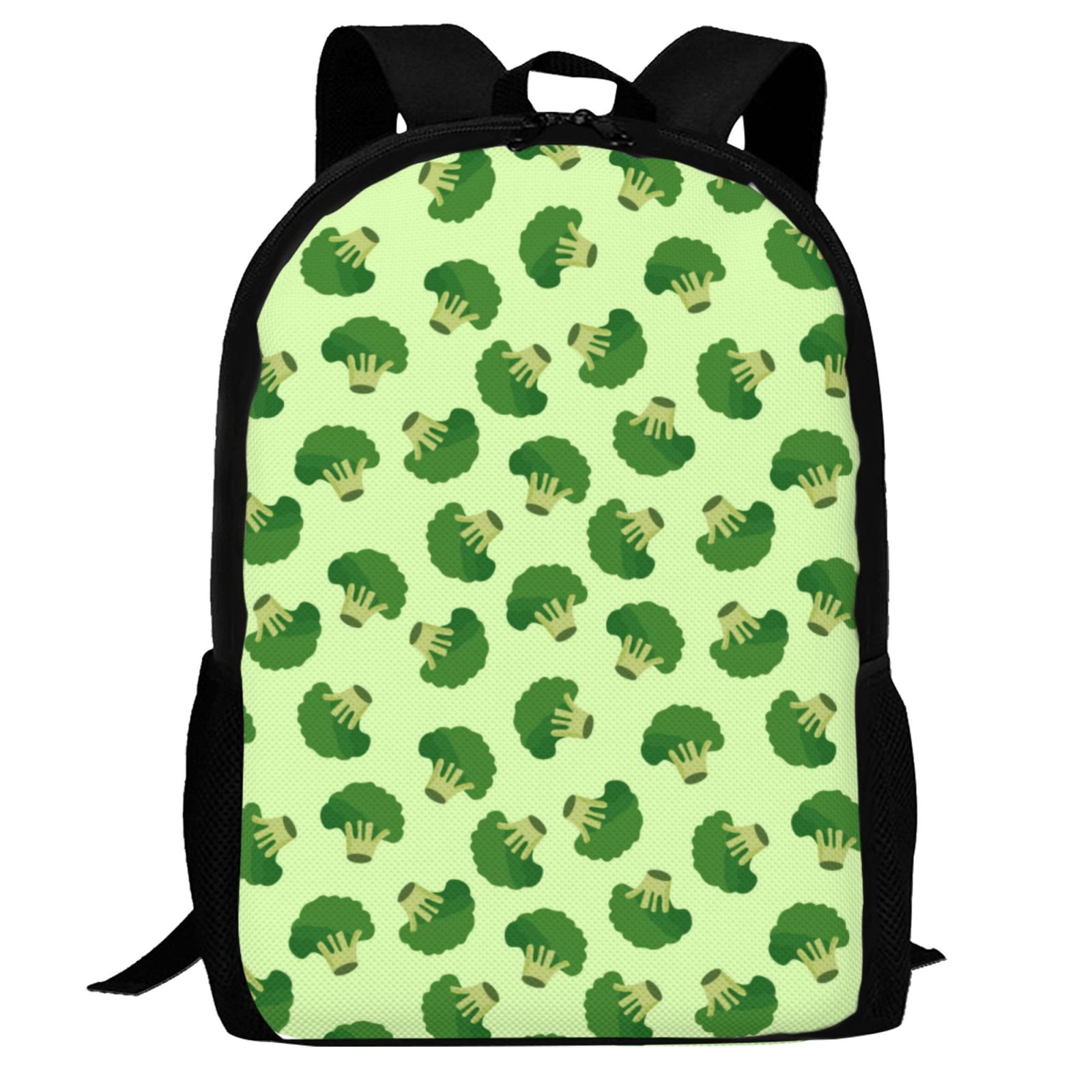 Defioc Broccoli Vegetables Pattern Carry on Backpack,16.5x12.5x5.5 ...