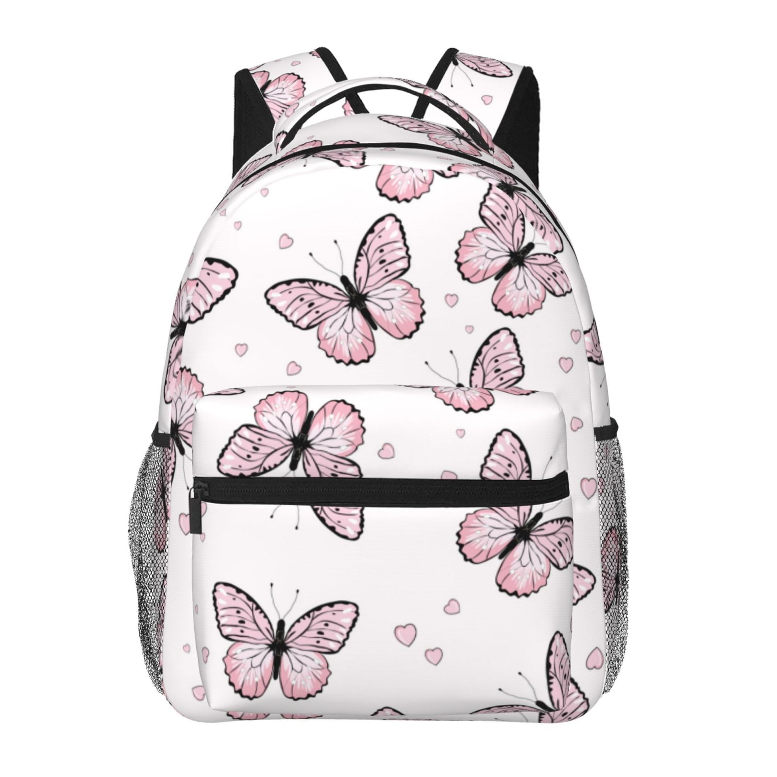 Defioc Butterflies (2) Pattern Laptop Backpack,Travel Backpack Outdoor ...