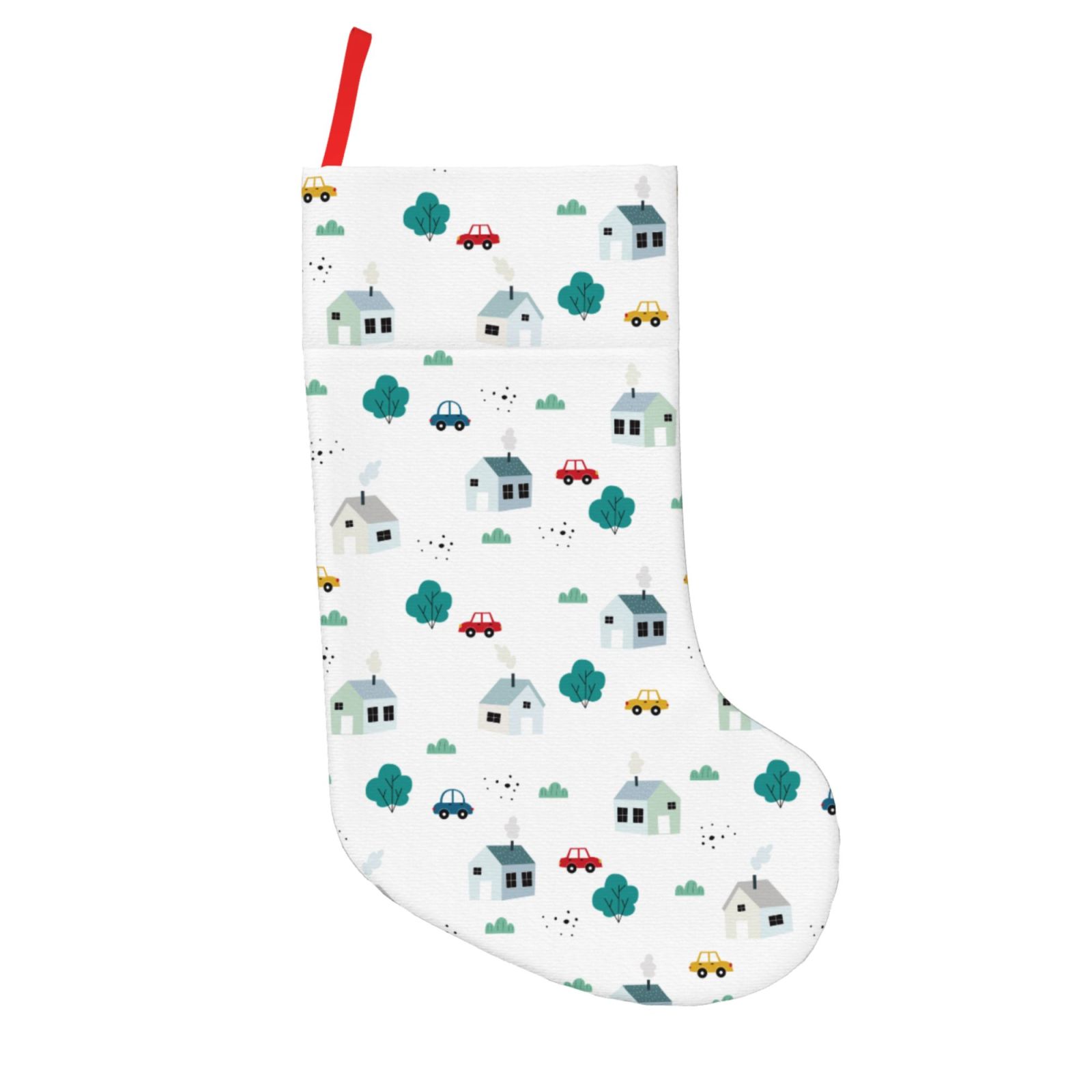 Defioc Cartoon House Car for Christmas Stockings 18" Personalized ...