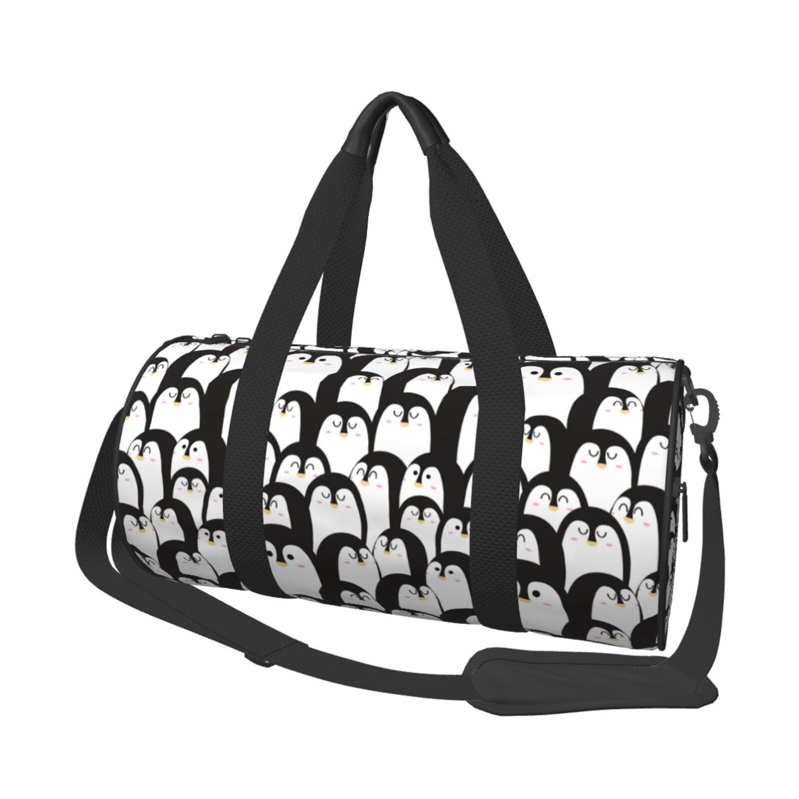 Defioc Cartoon Penguin for Travel Duffle Bag,Weekender Bag Carry On ...