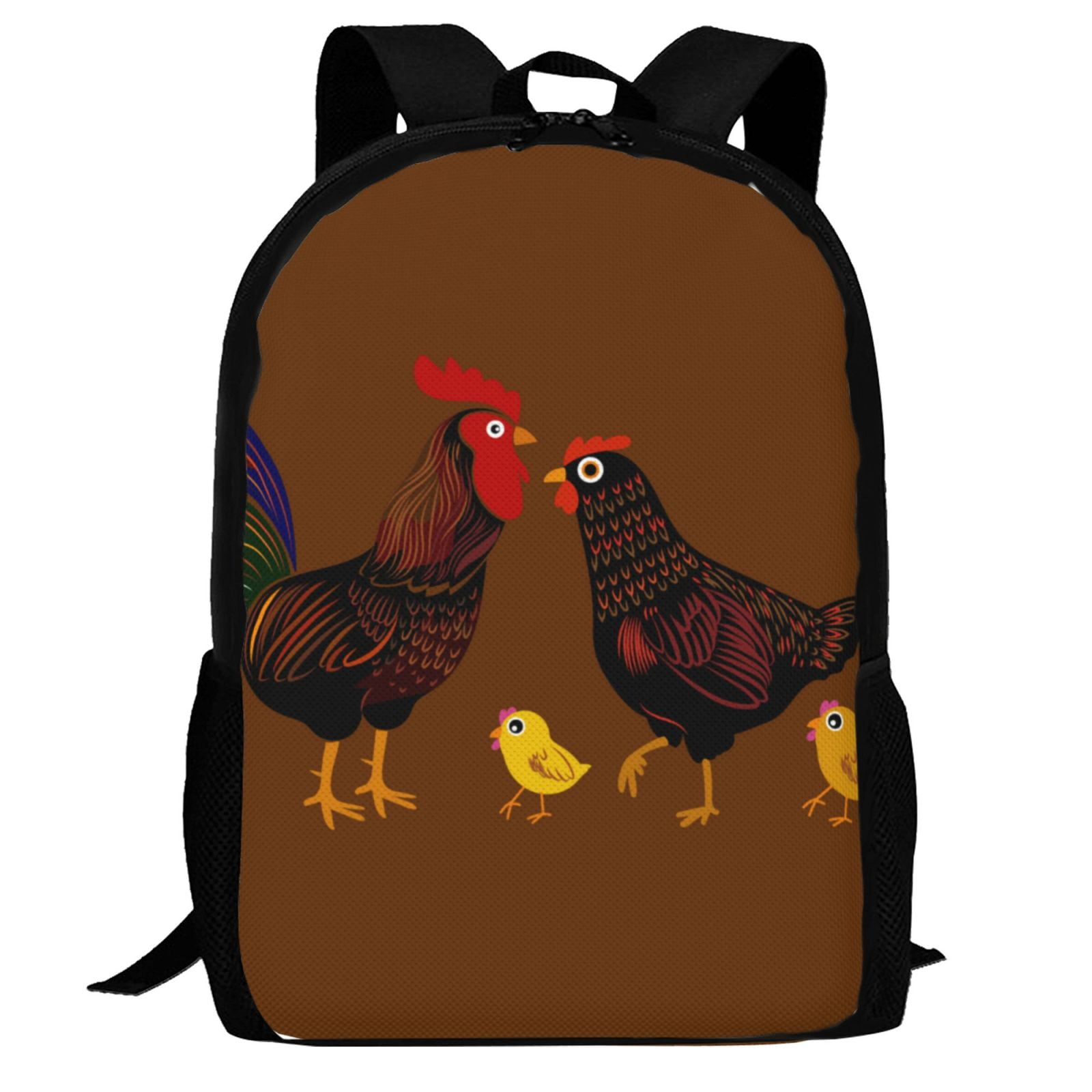 Defioc Chicken Farm Animal Pattern Carry on Backpack,16.5x12.5x5.5 ...