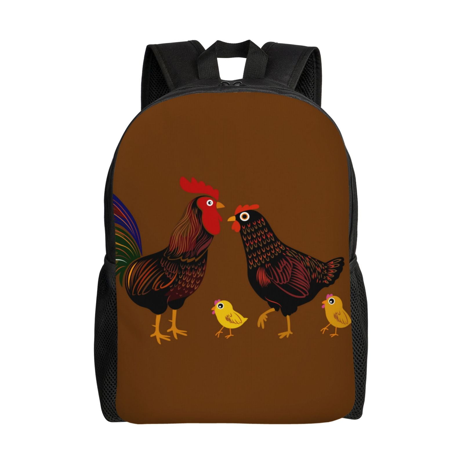 Defioc Chicken Farm Animal Print Backpack -Travel,or Work Bookbag ...