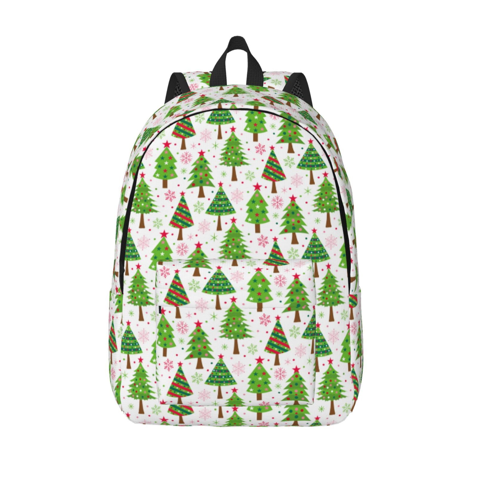 Defioc Christmas Trees for Canvas Backpack,Travel Rucksack Unisex ...