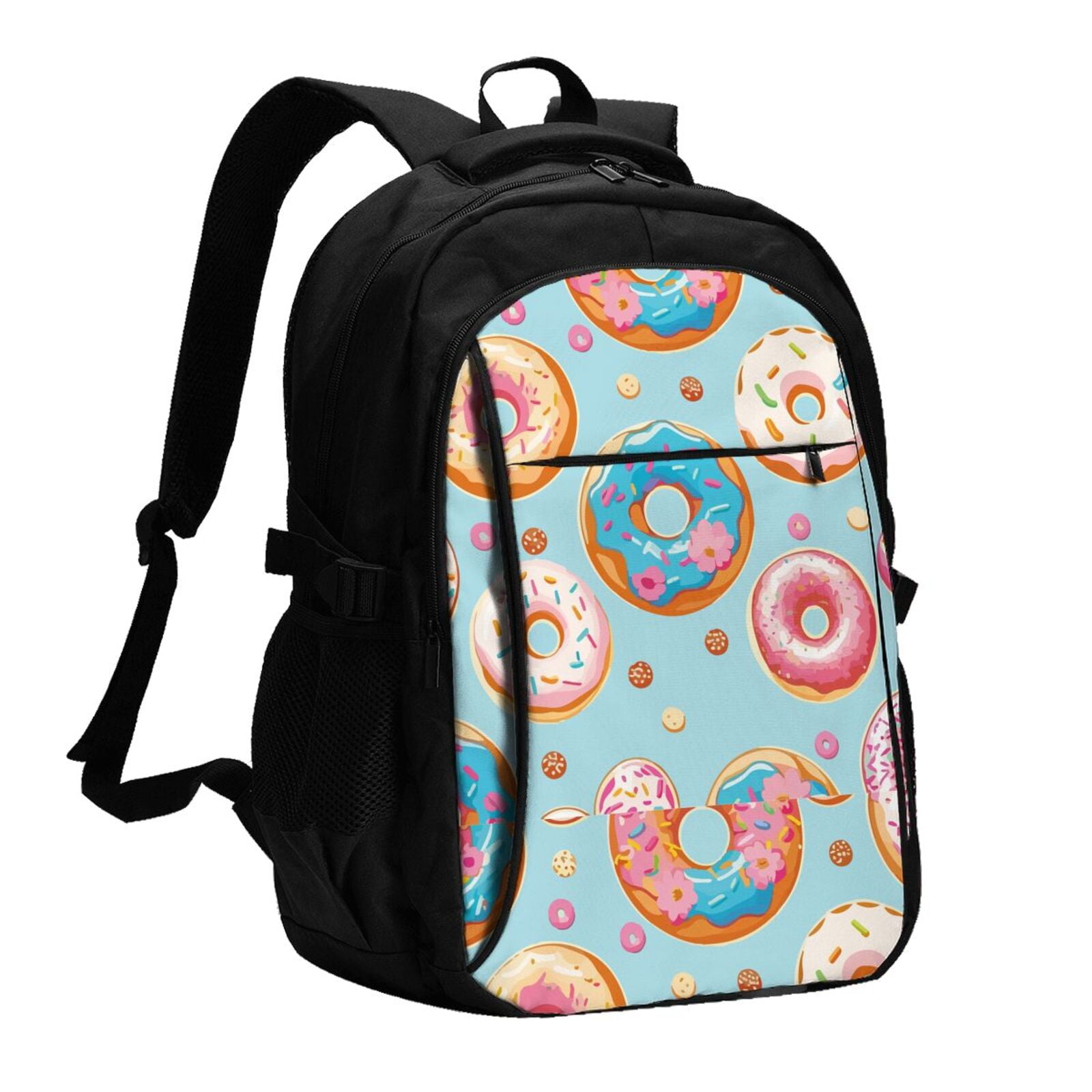 Defioc Colorful Donut for Travel Backpack for Women,15.6 inch Laptop ...