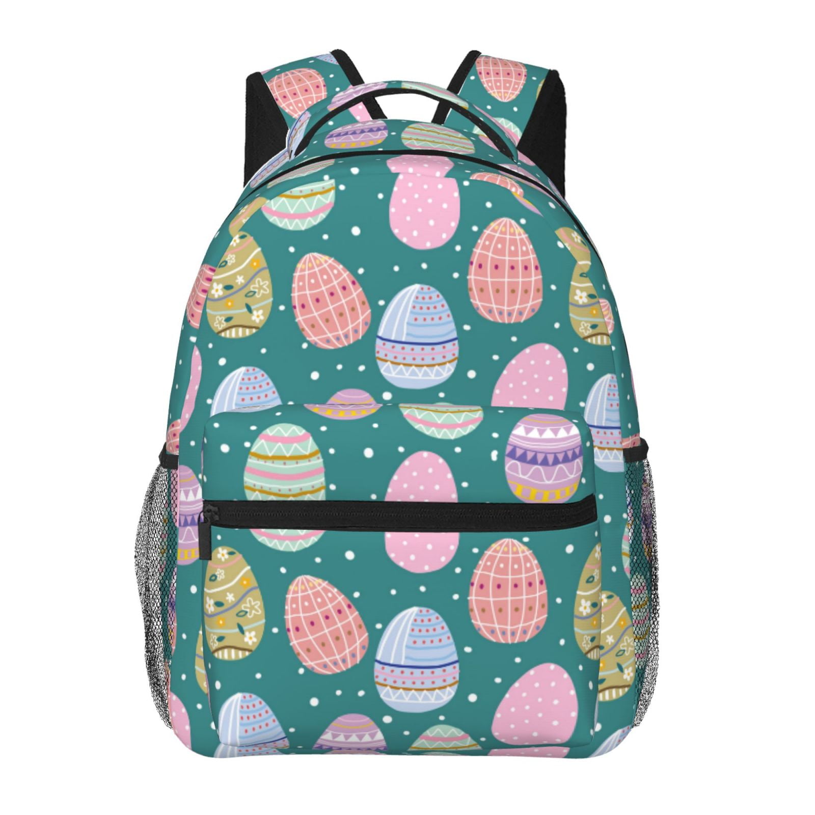 Defioc Colorful Easter eggs Pattern Laptop Backpack,Travel Backpack ...