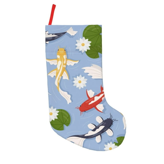 Defioc Colorful Koi Fish for Christmas Stockings 18" Personalized ...