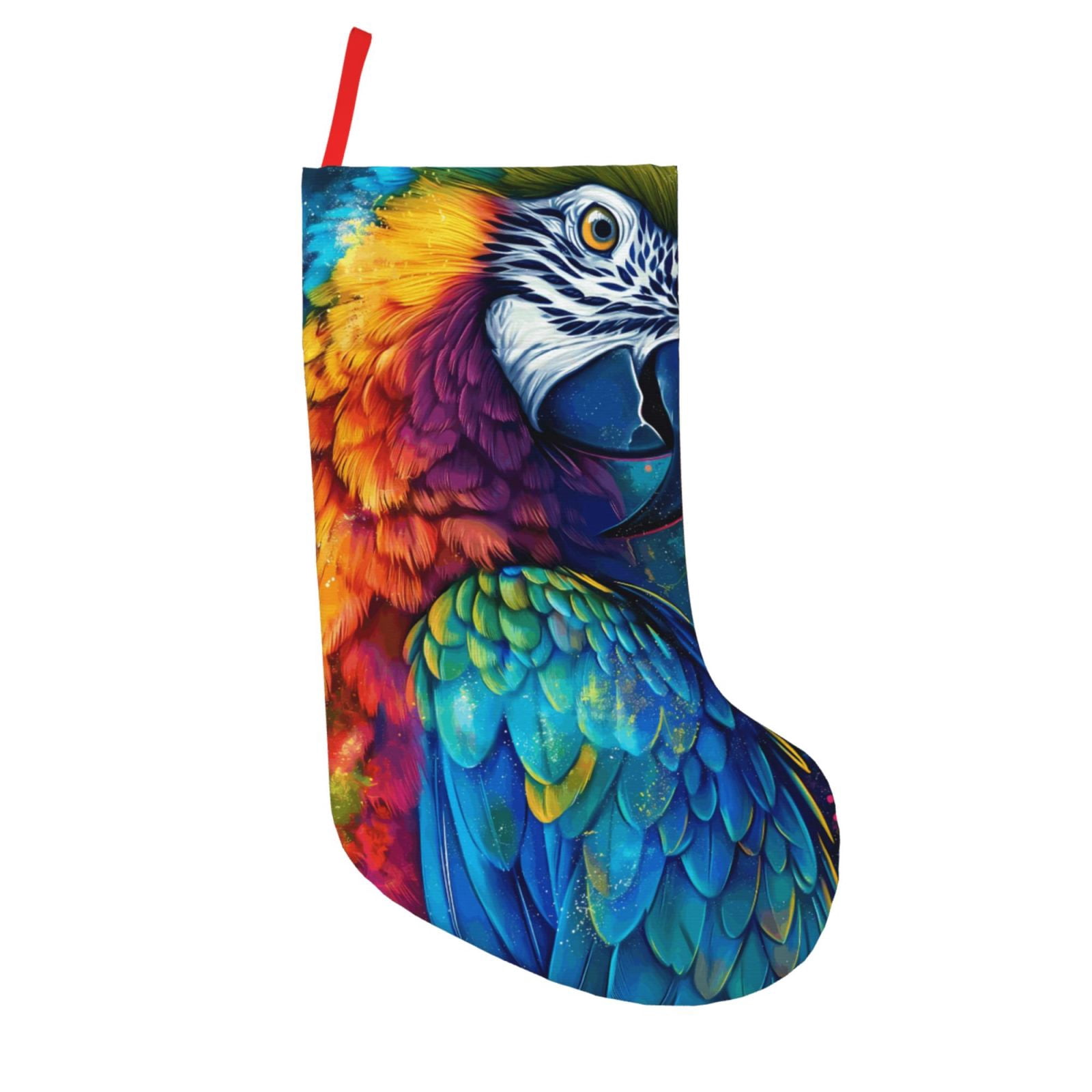 Defioc Colorful Parrot Jungle Dream for Christmas Stockings 18 ...