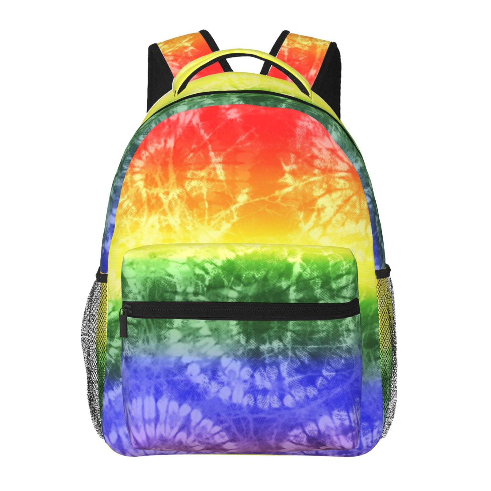 Defioc Colorful Tie Dye Pattern Laptop Backpack,Travel Backpack Outdoor ...