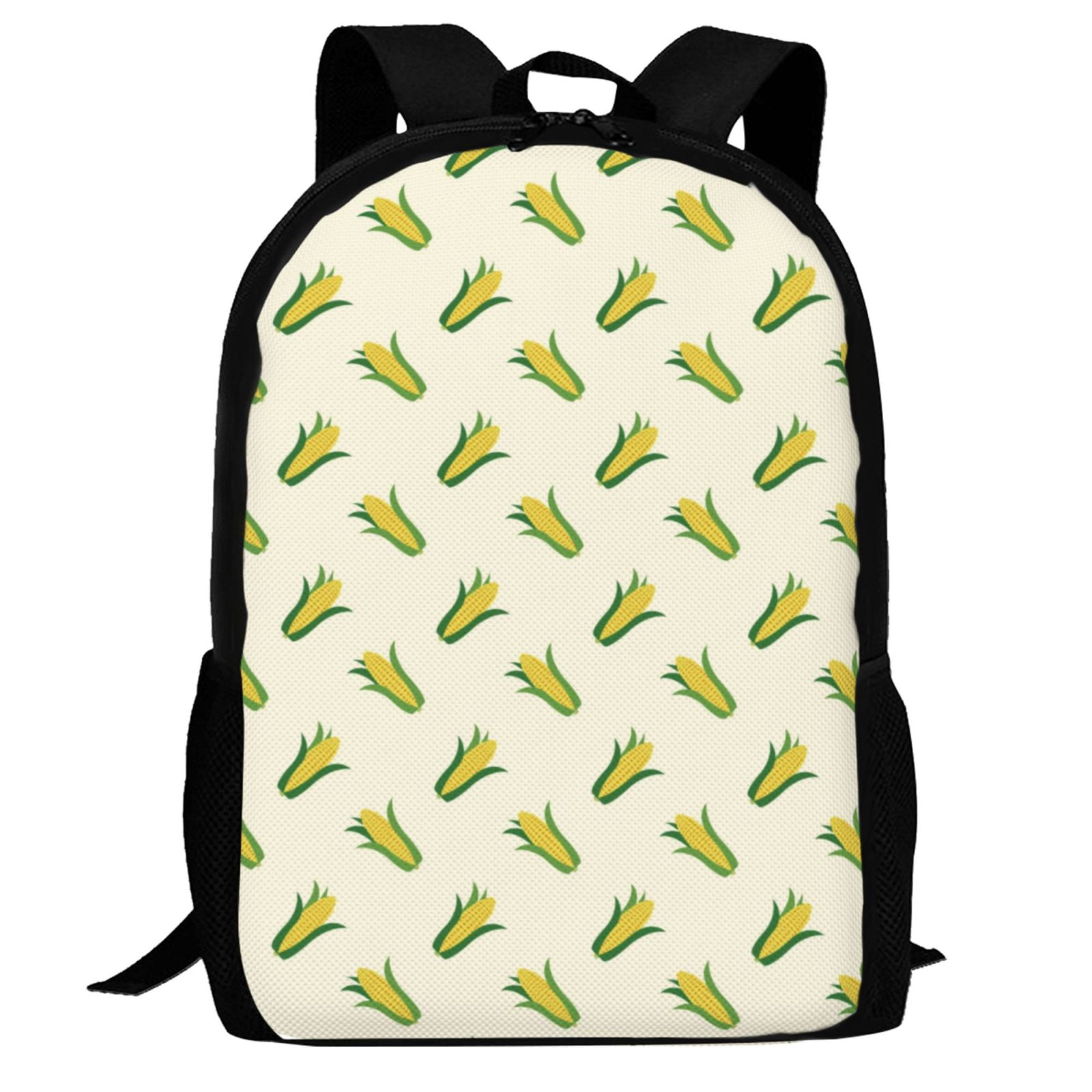 Defioc Corn Pattern Carry on Backpack,16.5x12.5x5.5 Personal Item Bag ...