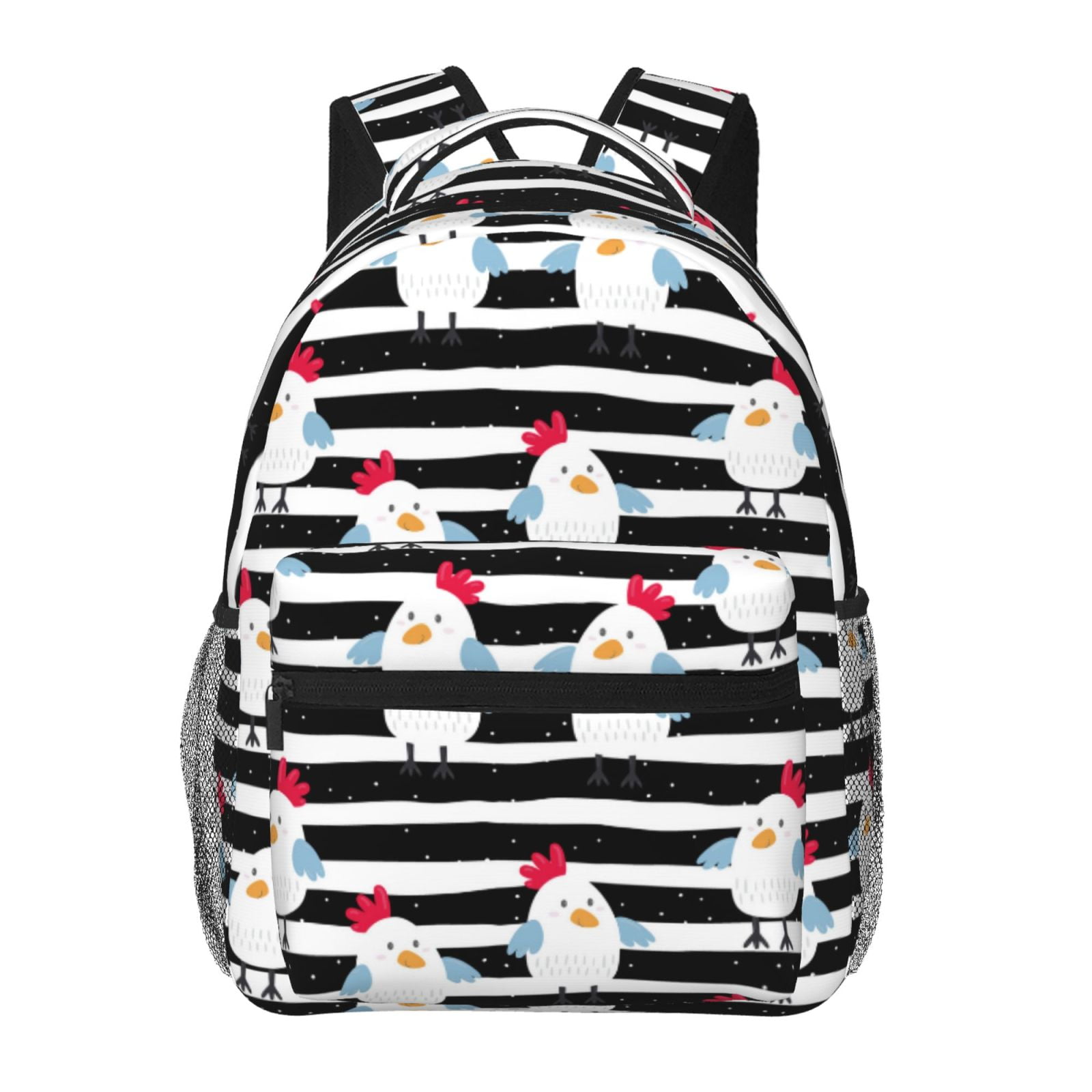 Defioc Cute Chicken Pattern Laptop Backpack,Travel Backpack Outdoor ...