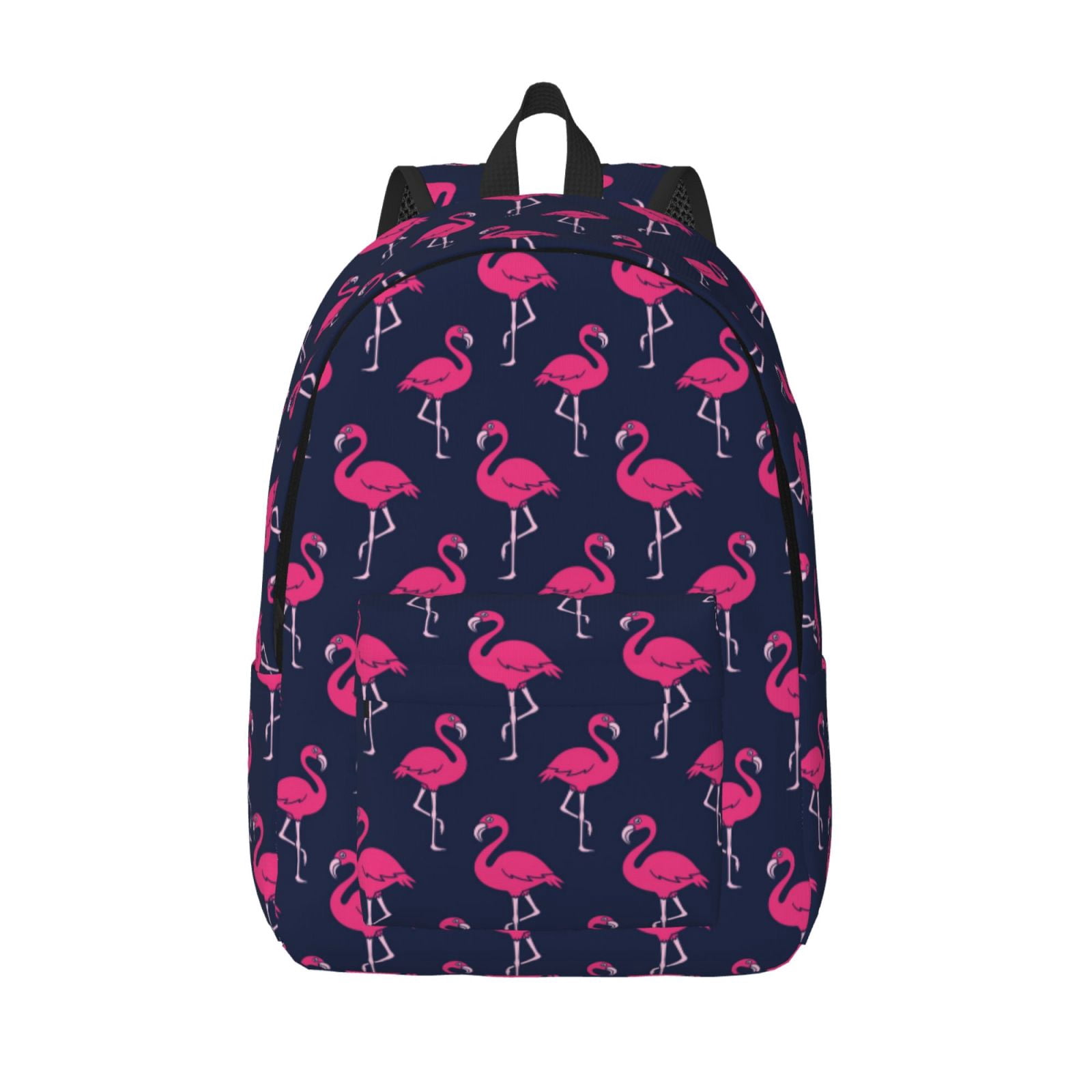Defioc Cute Flamingo for Canvas Backpack,Travel Rucksack Unisex ...
