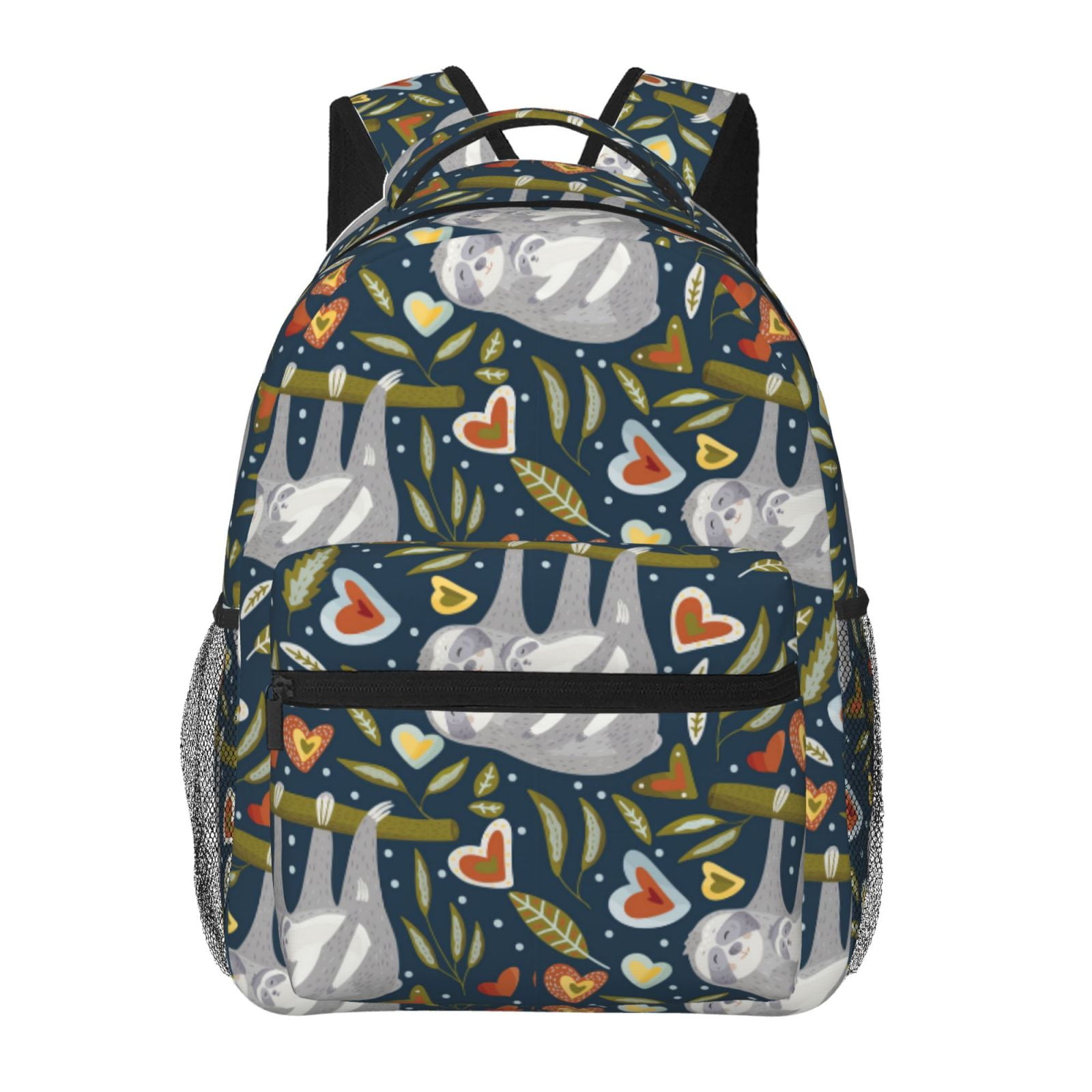 Defioc Cute Sloth Pattern Laptop Backpack,Travel Backpack Outdoor ...