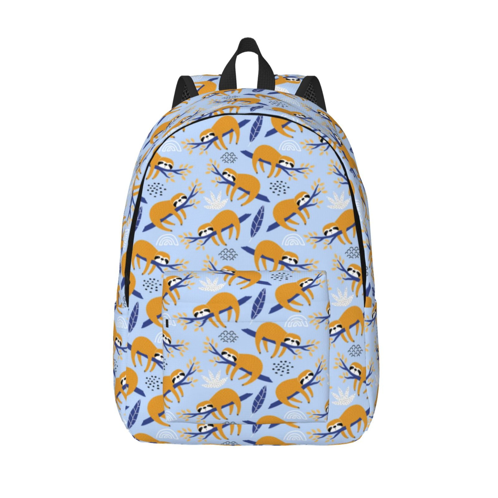 Defioc Cute Sloth for Canvas Backpack,Travel Rucksack Unisex Knapsack ...