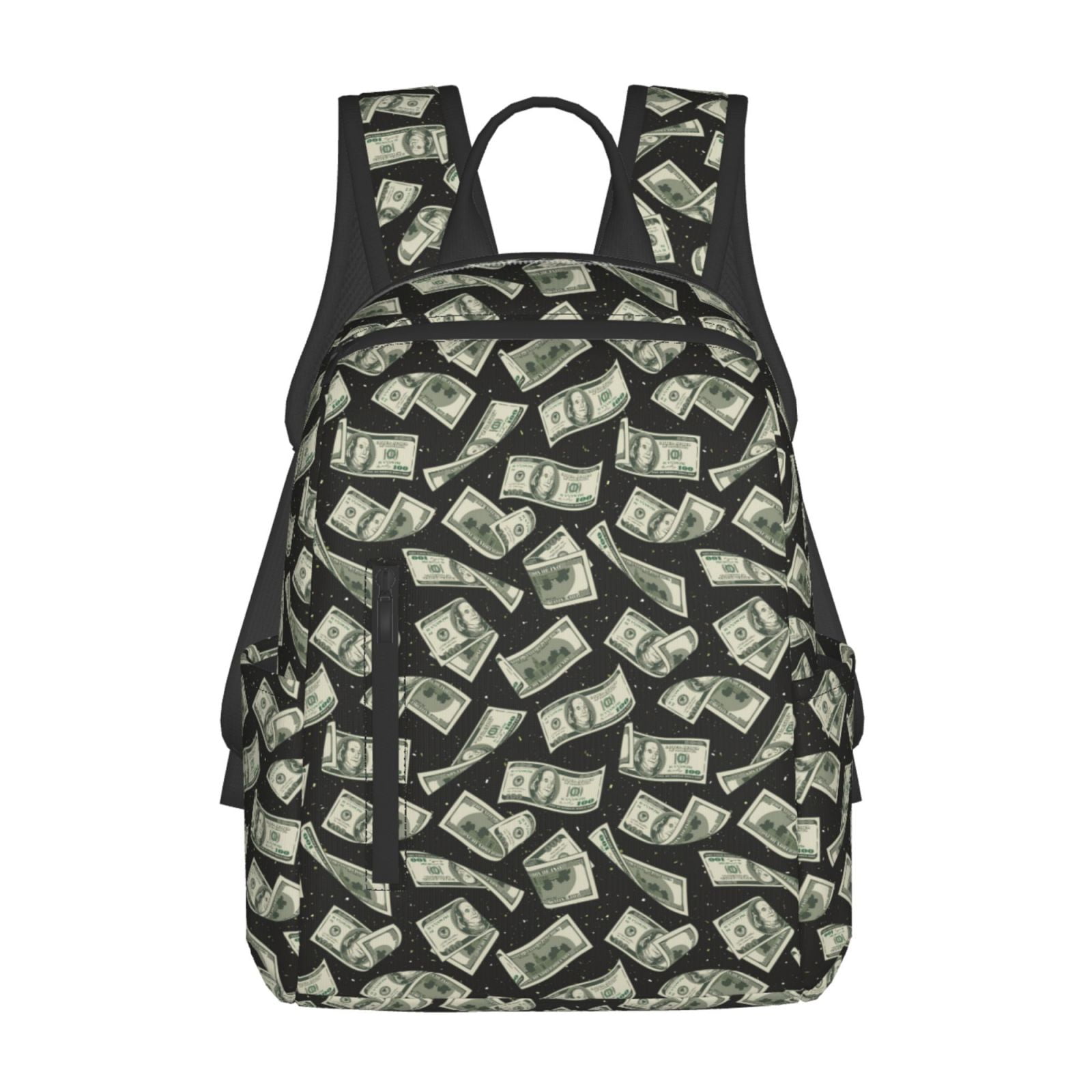 Defioc Dollar Pattern Travel Laptop Backpack,Lightweight Backpack ...