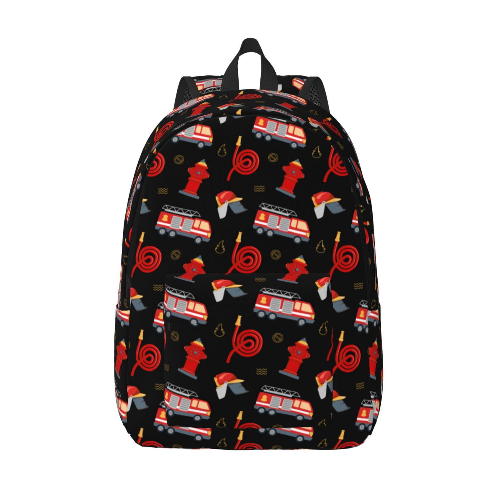 Defioc Fire Fighting for Canvas Backpack,Travel Rucksack Unisex ...