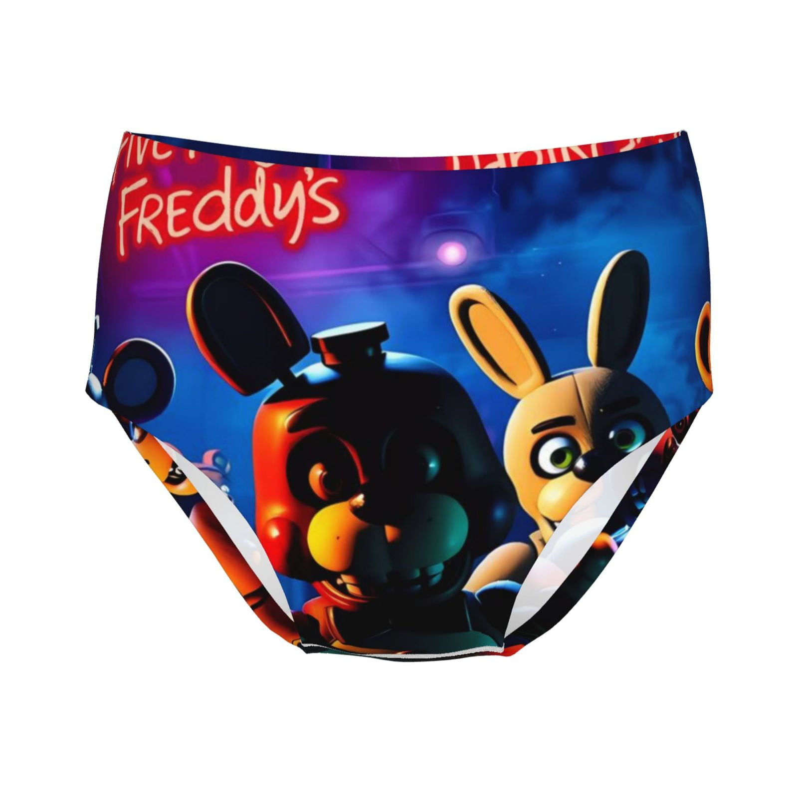 Defioc Five Nights At Freddys Pattern Girls Underwear Stretch Cotton