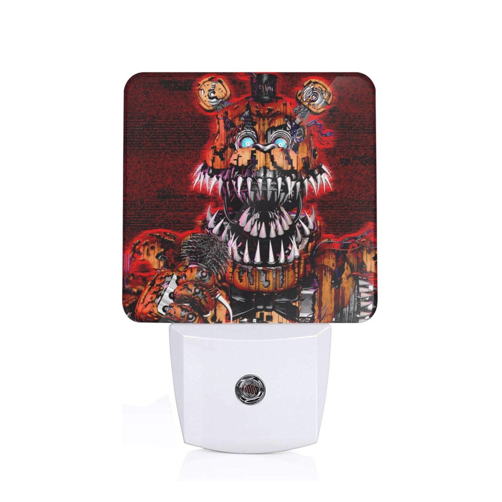 Defioc Five Nights At Freddy'S Print LED Nightlight,Night Lights Plug ...