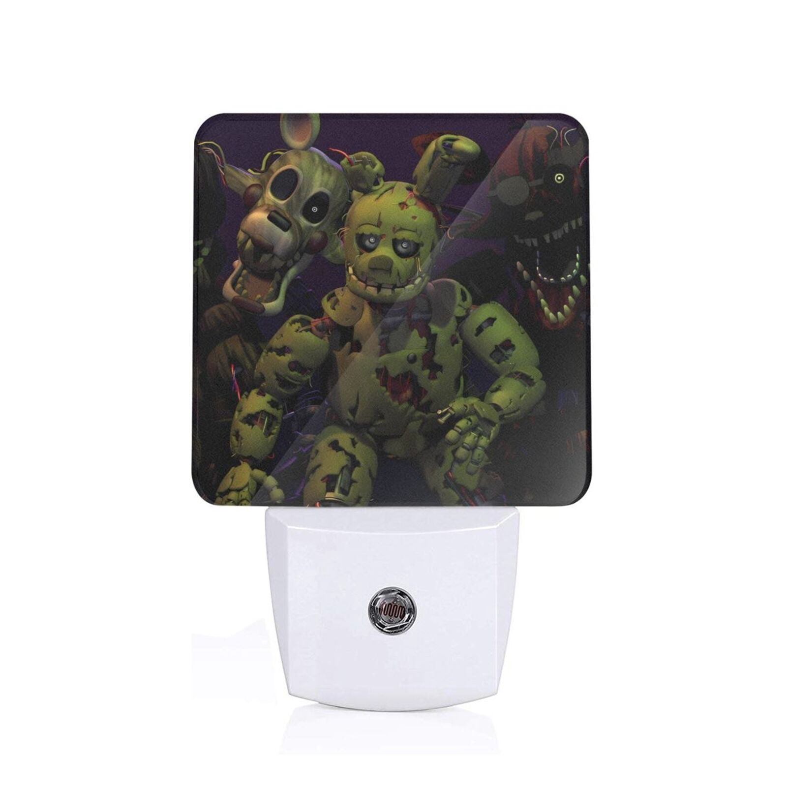 Defioc Five Nights At Freddy'S Print LED Nightlight,Night Lights Plug ...