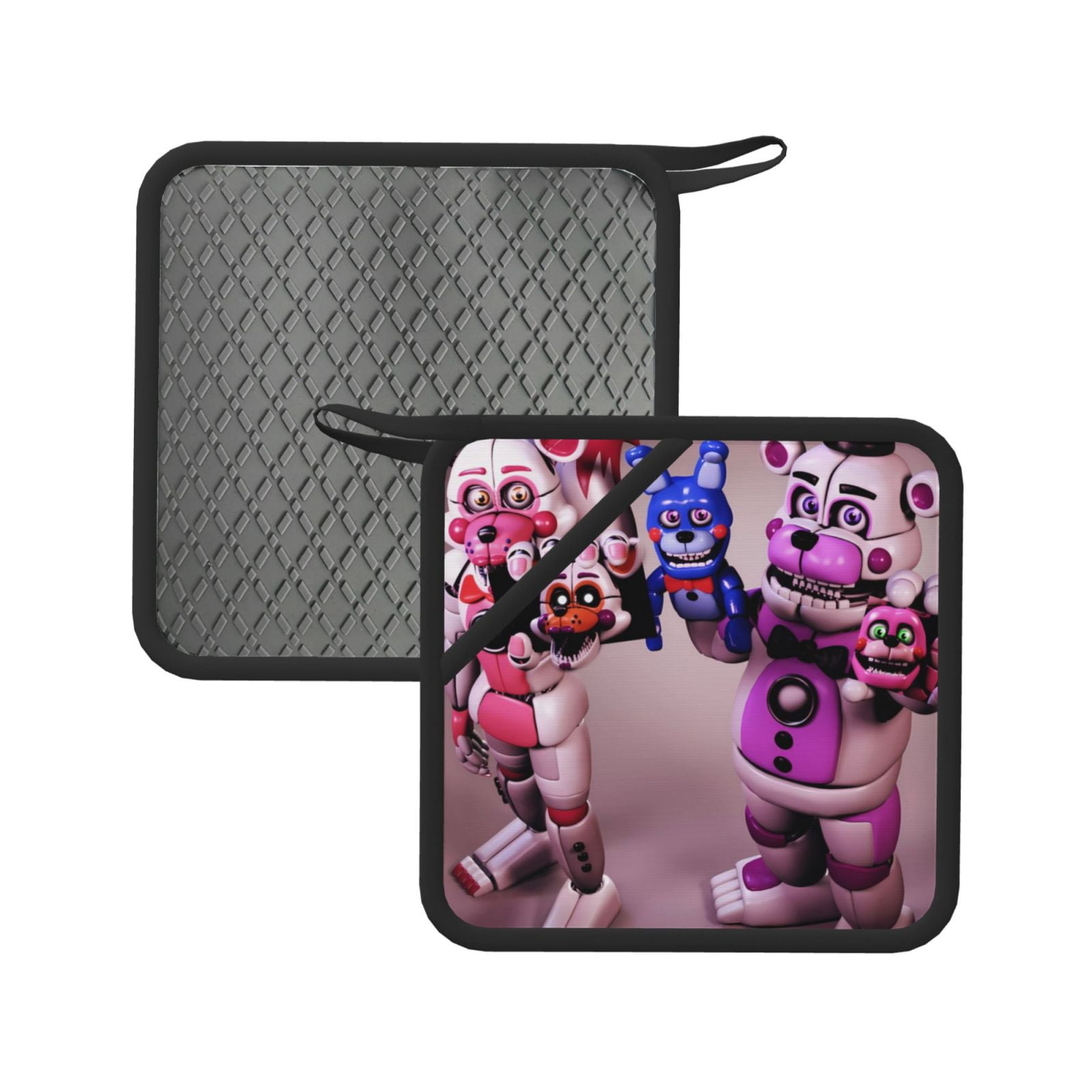 Defioc Five Nights At Freddy'S Print Trivets for Hot Dishes,Silicone ...