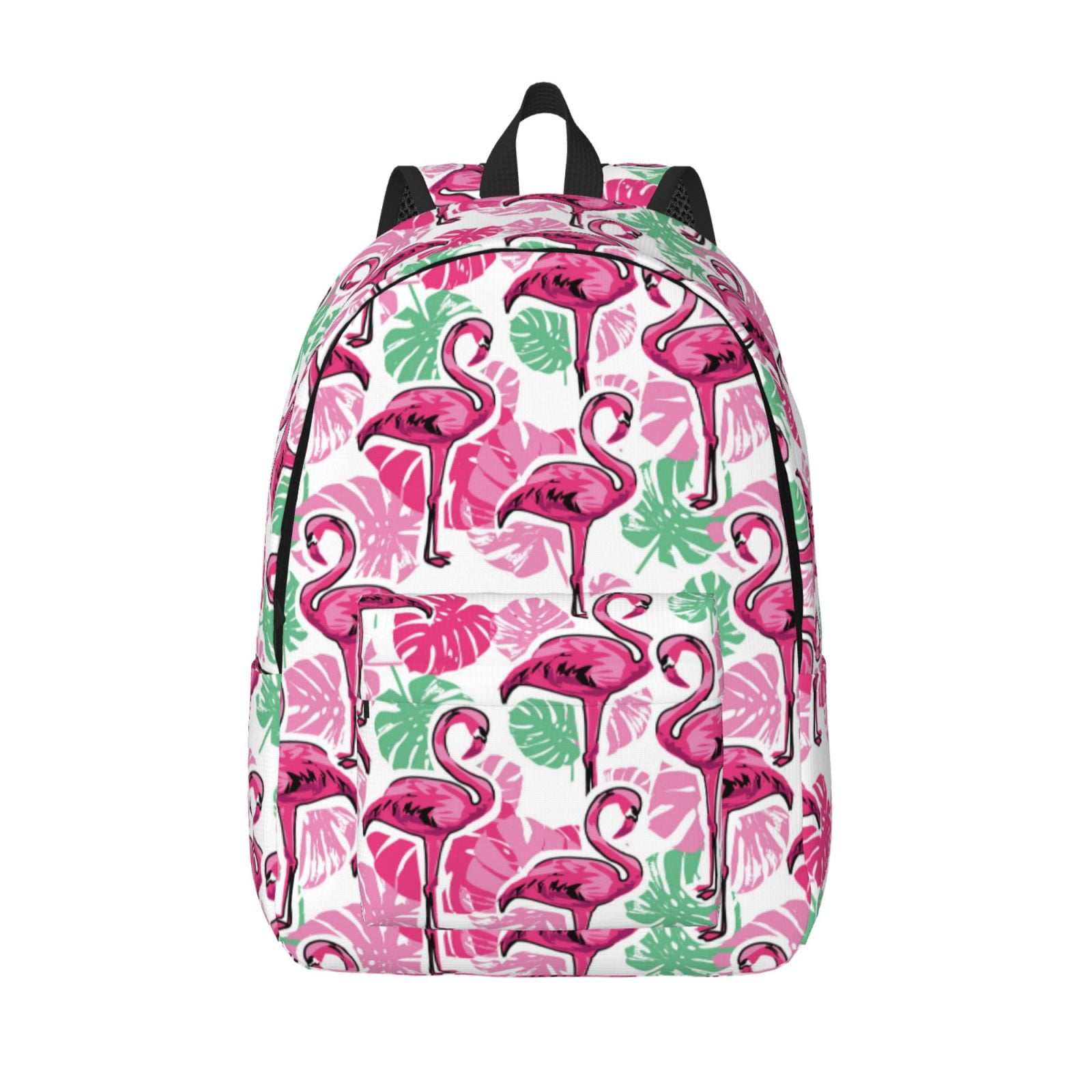 Defioc Flamingo for Canvas Backpack,Travel Rucksack Unisex Knapsack ...