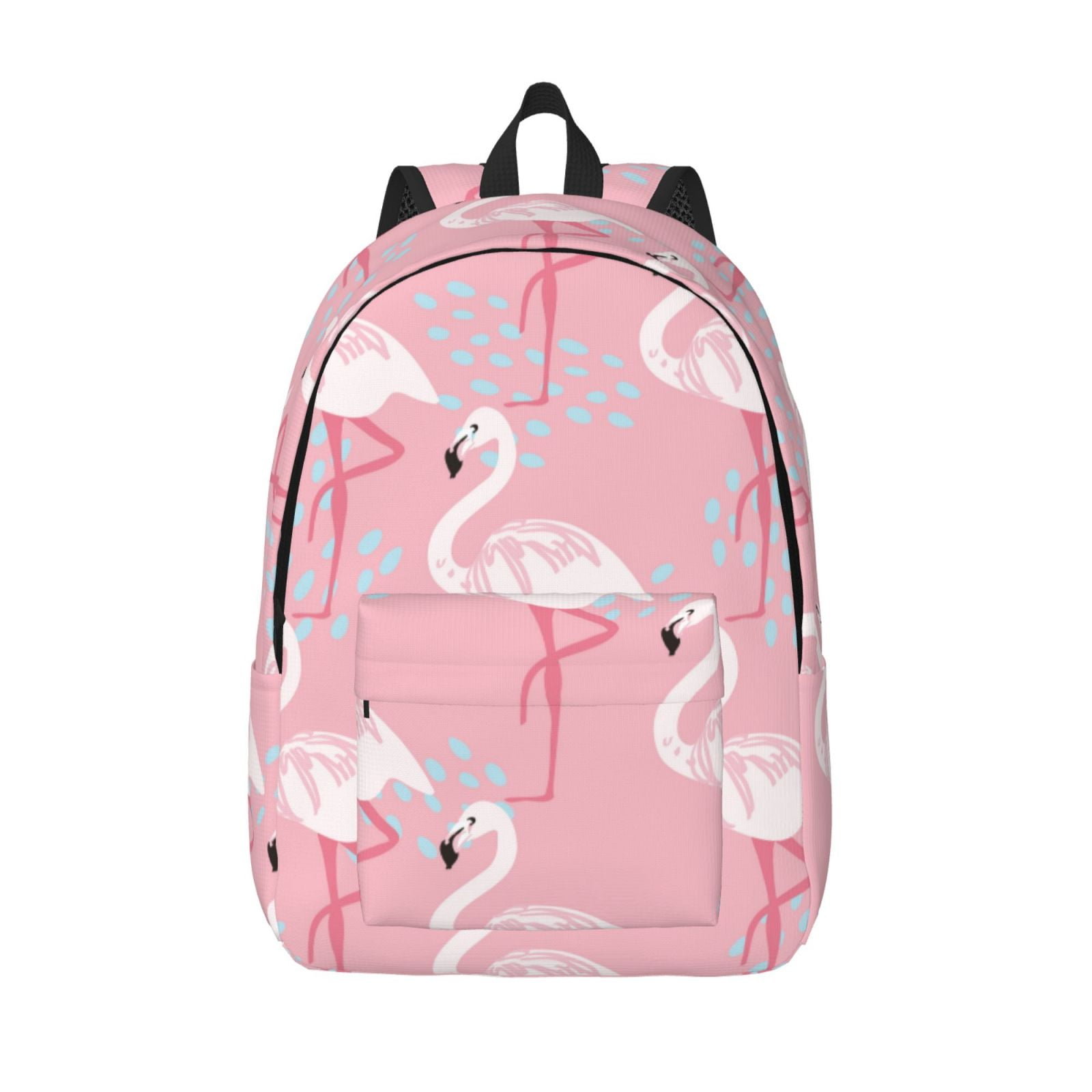 Defioc Flamingo for Canvas Backpack,Travel Rucksack Unisex Knapsack ...
