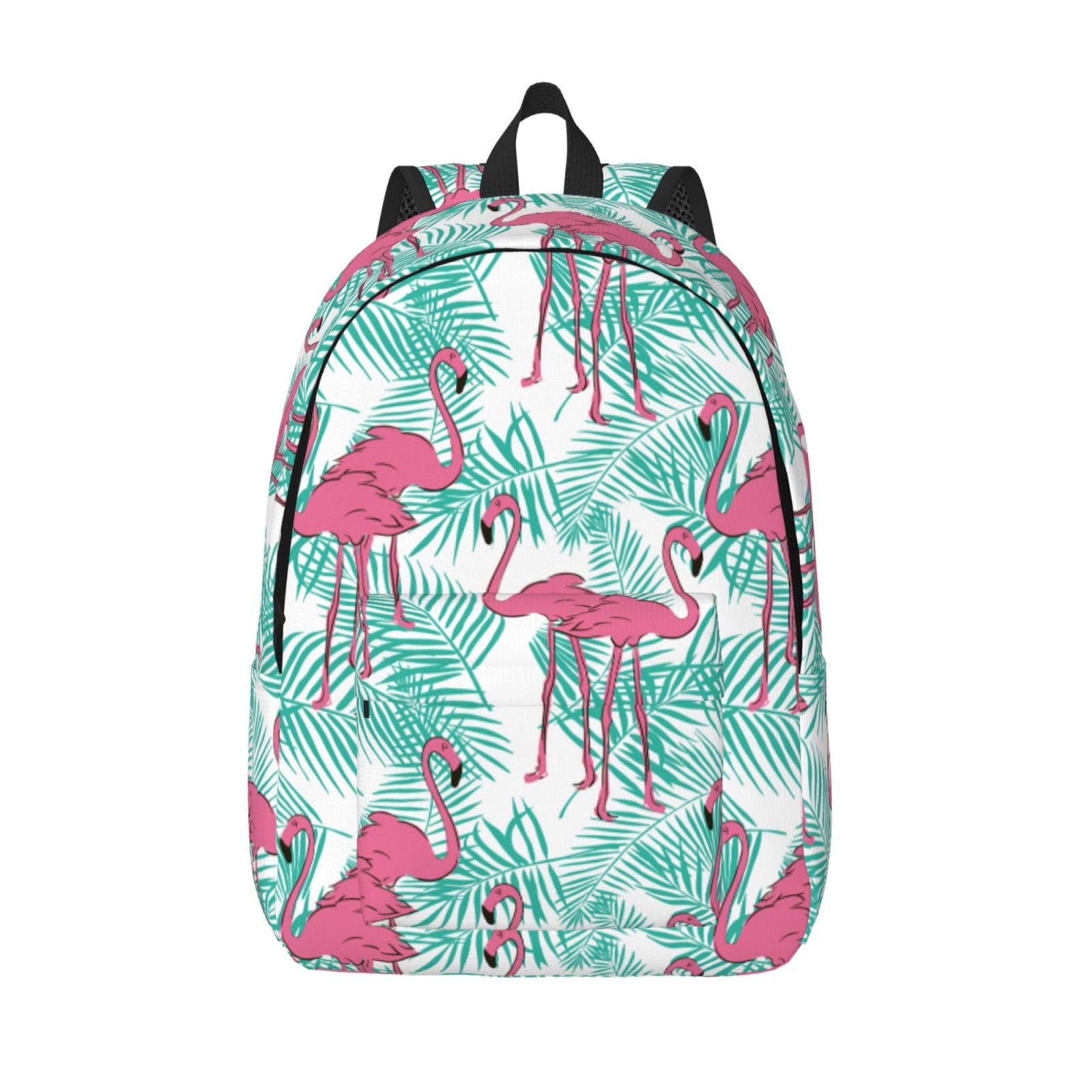 Defioc Flamingo for Canvas Backpack,Travel Rucksack Unisex Knapsack ...