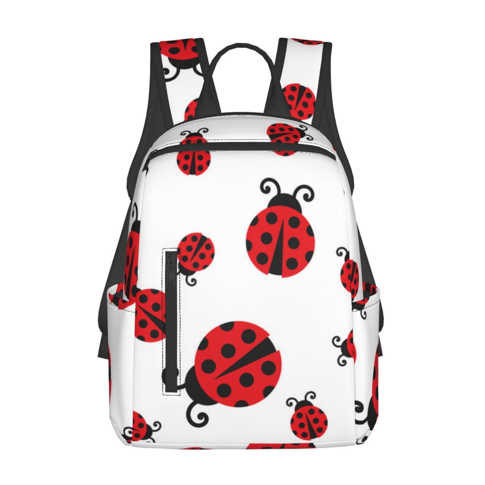 Defioc Fly Flying Ladybug Pattern Travel Laptop Backpack,Lightweight ...