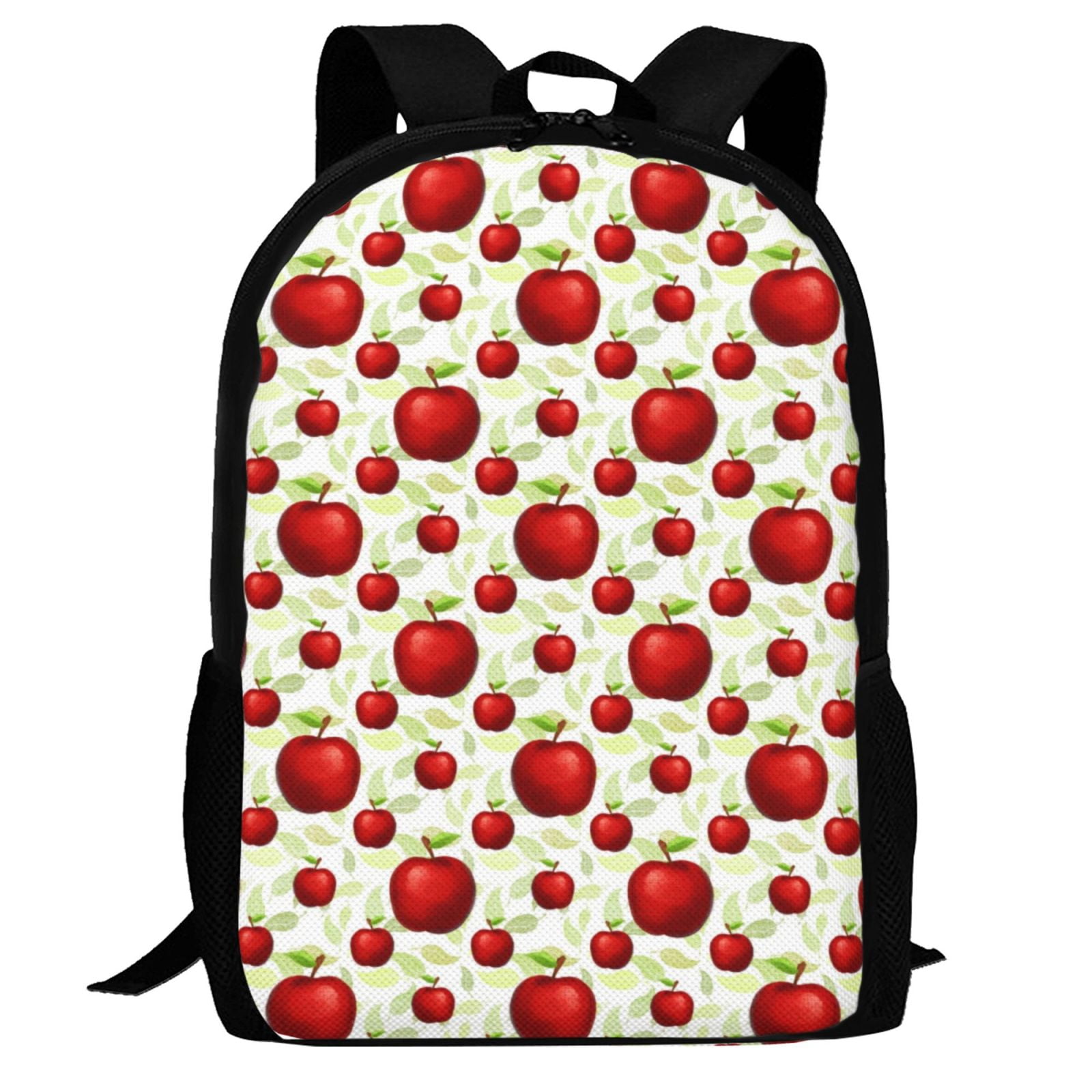 Defioc Fruit Apples Pattern Carry on Backpack,16.5x12.5x5.5 Personal ...