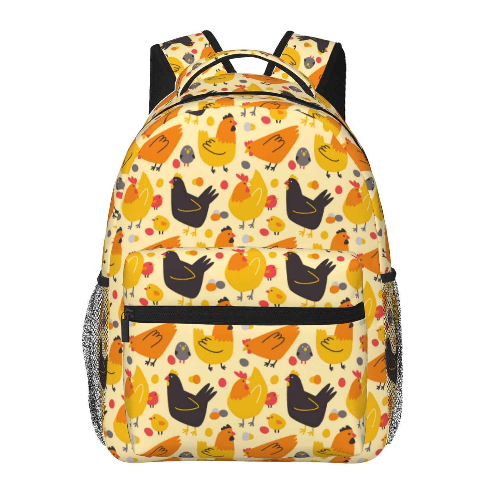 Defioc Funny Chicken Pattern Laptop Backpack,Travel Backpack Outdoor ...