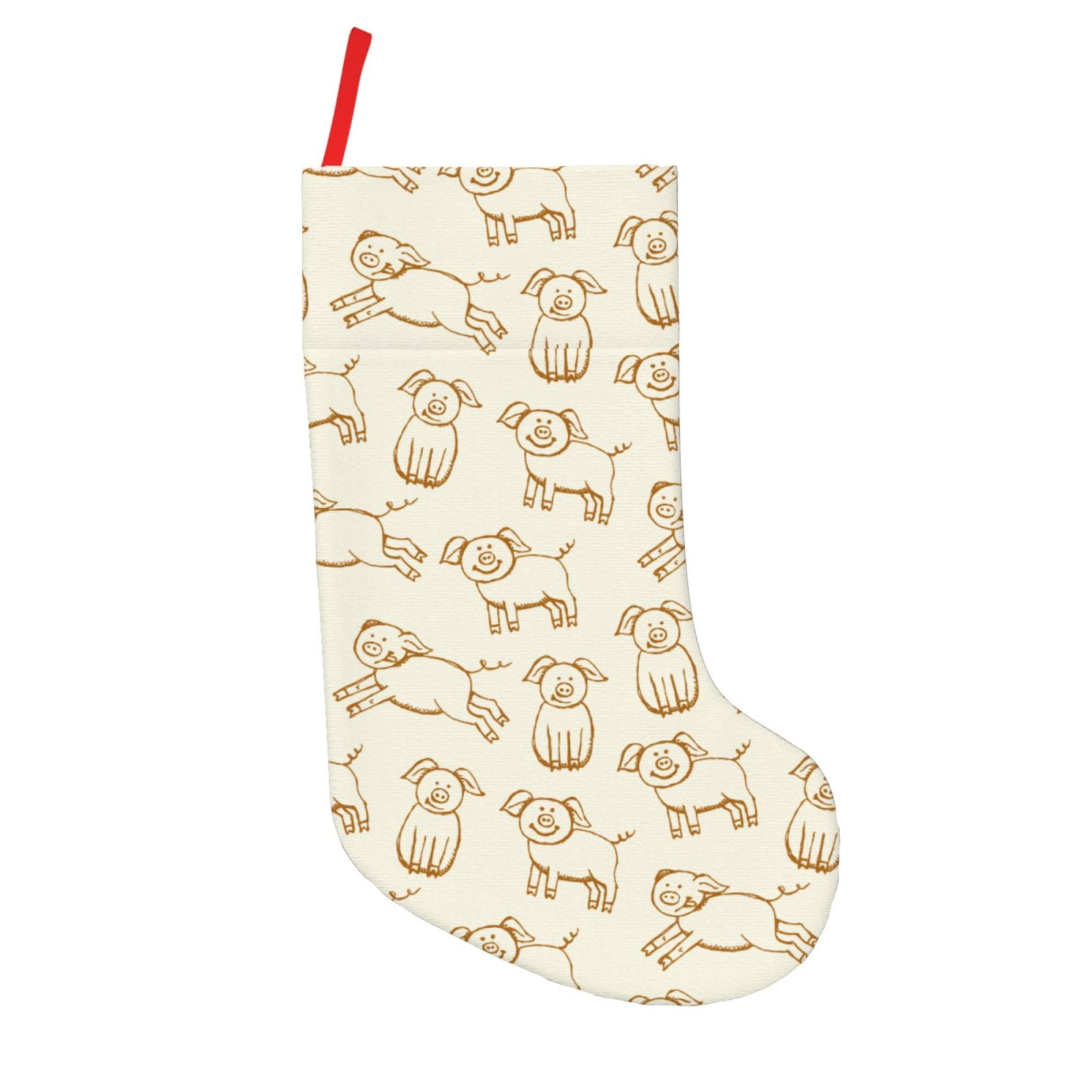 Defioc Funny Pigs for Christmas Stockings 18" Personalized Holiday ...