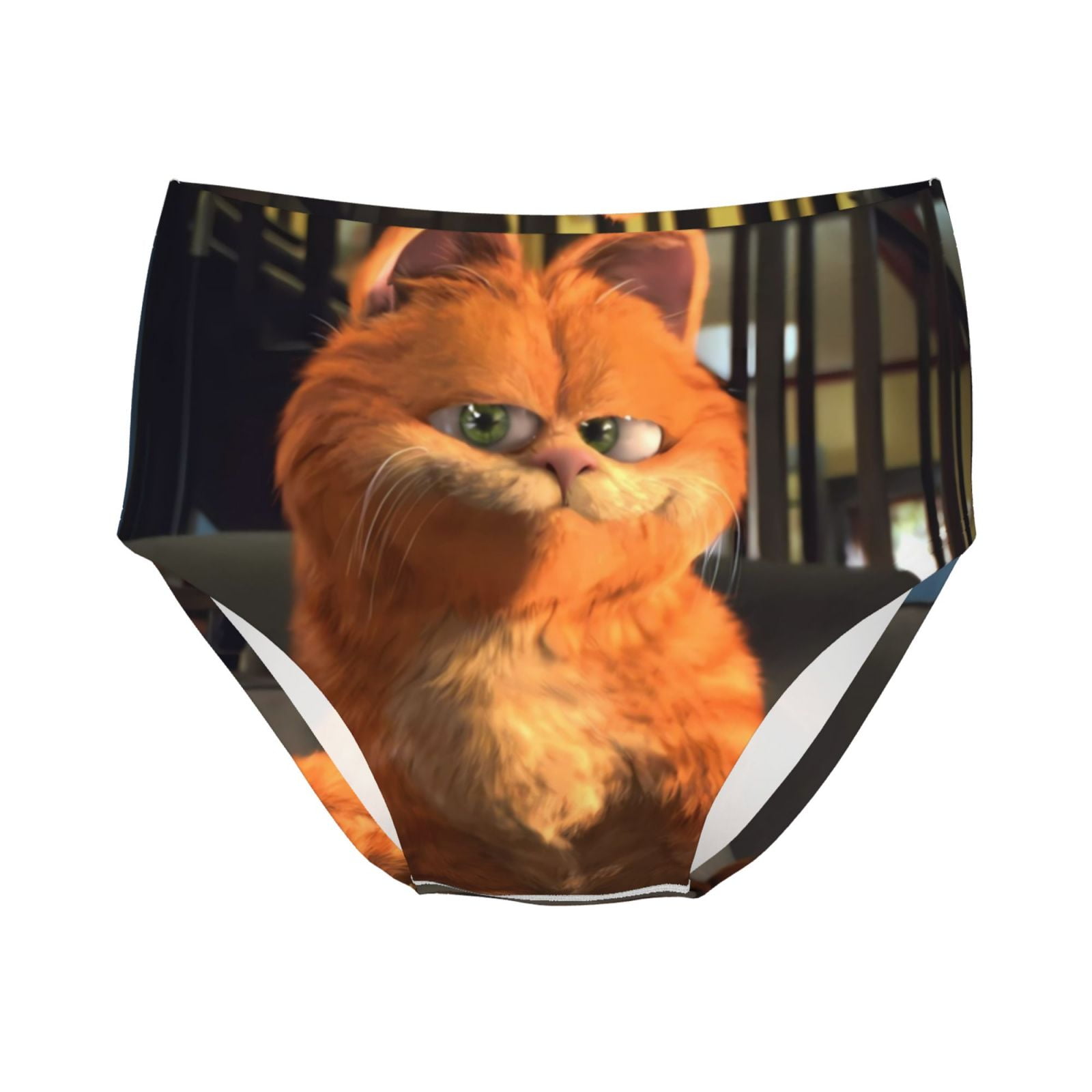 Defioc Garfield Pattern Girls Underwear,Stretch Cotton Panties for ...