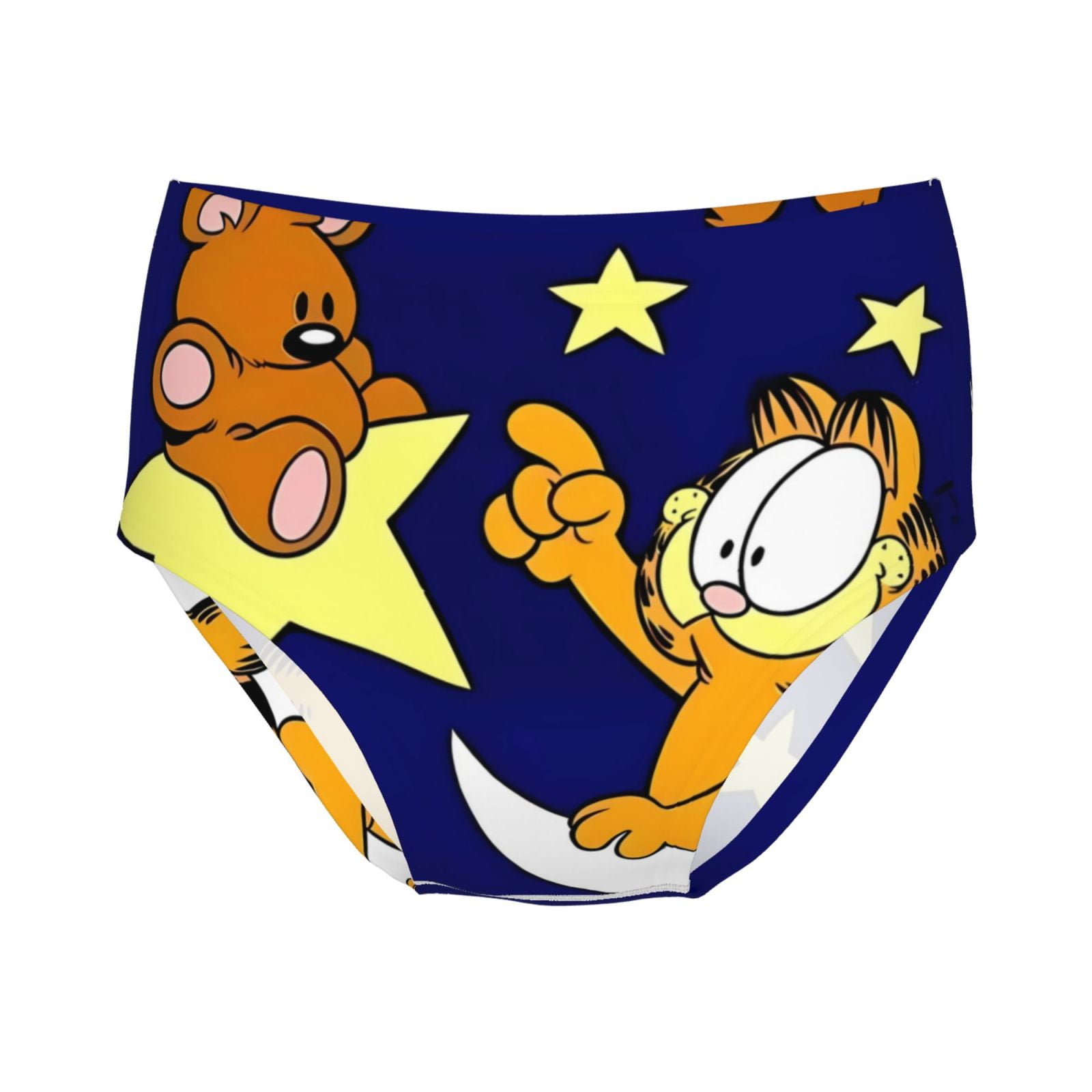 Defioc Garfield Pattern Girls Underwear,Stretch Cotton Panties for ...