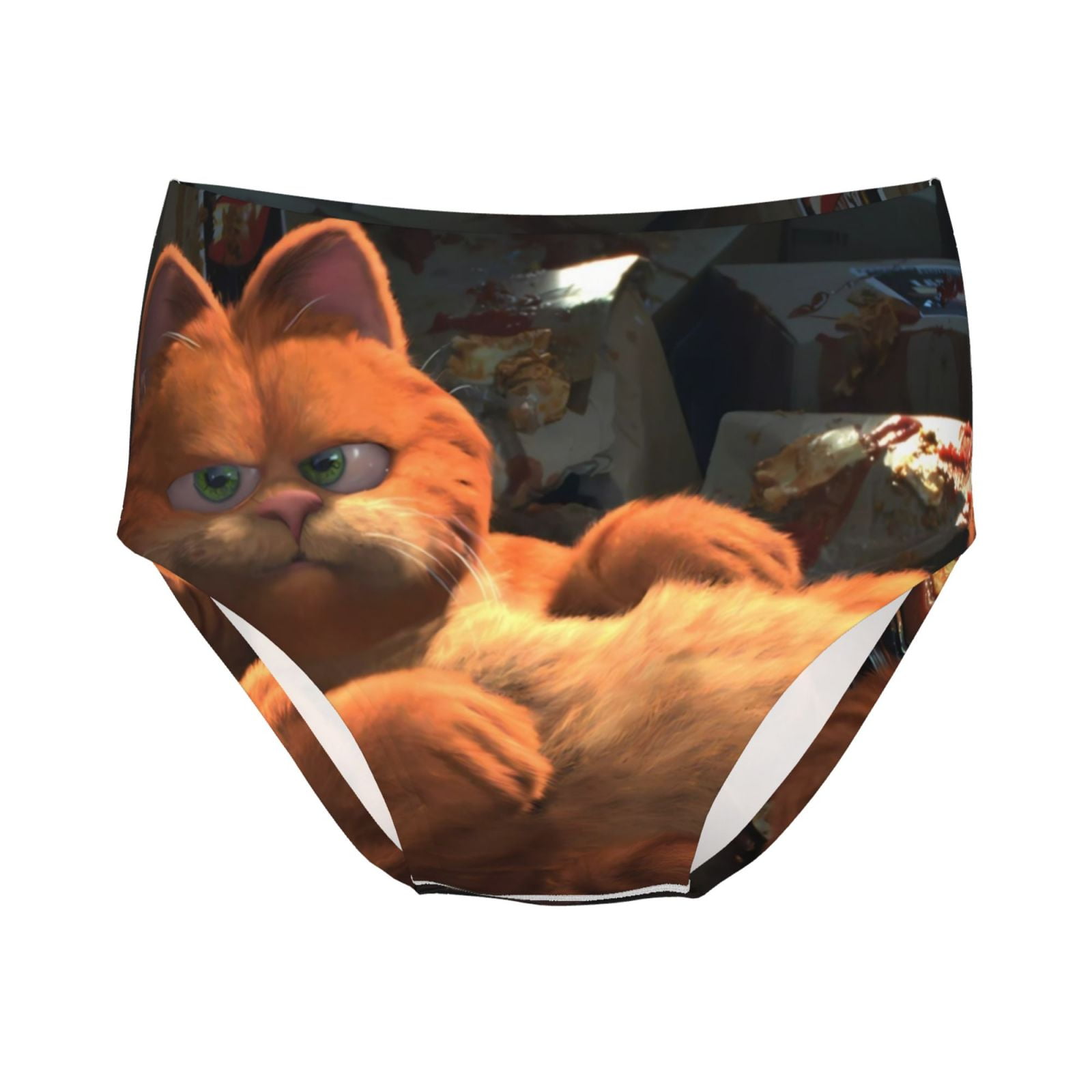 Defioc Garfield Pattern Girls Underwear,Stretch Cotton Panties for ...