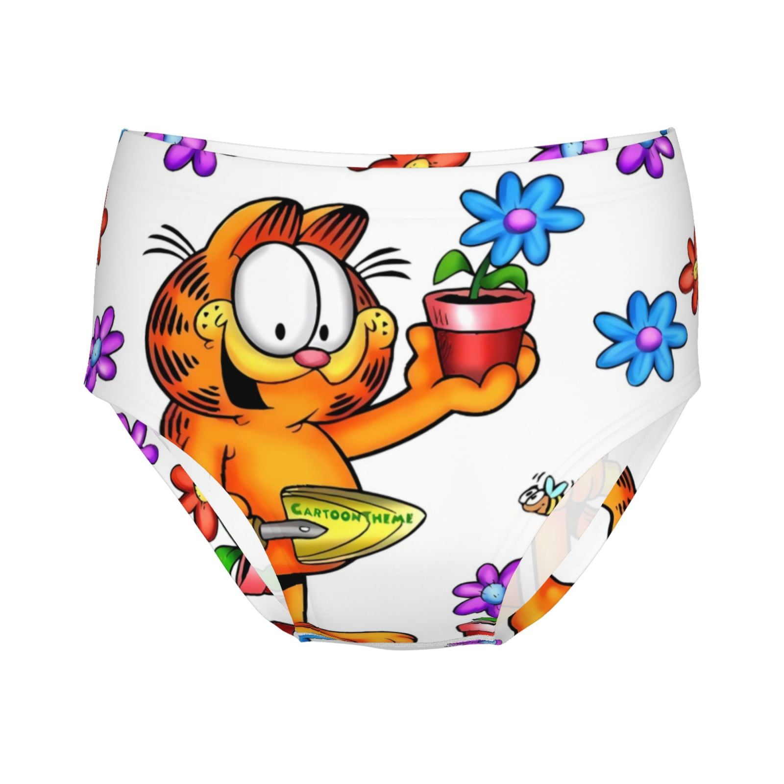 Defioc Garfield Pattern Girls Underwear,Stretch Cotton Panties for ...