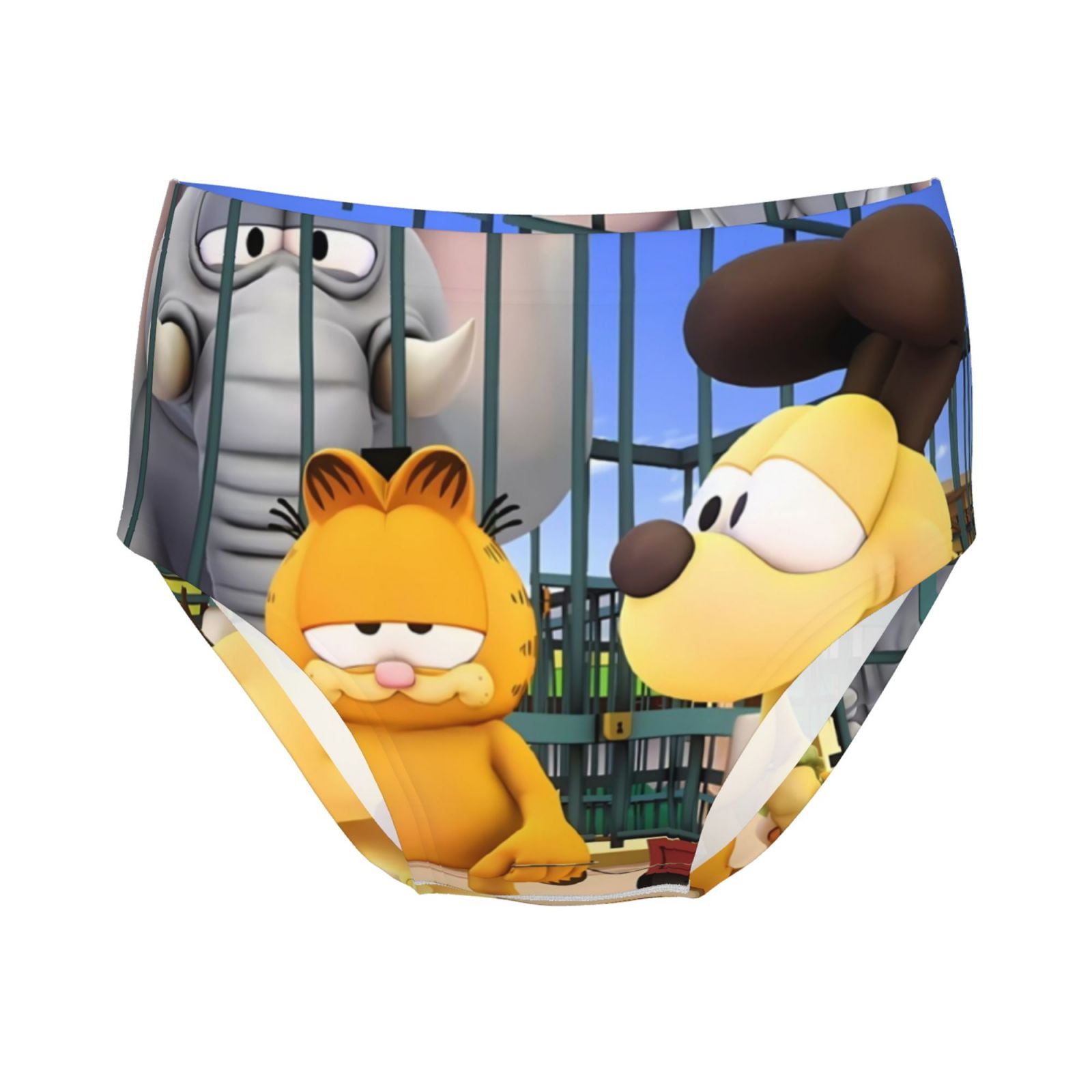 Defioc Garfield Pattern Girls Underwear,Stretch Cotton Panties for ...